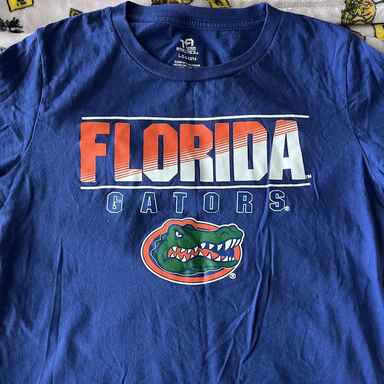 uf shirt university of florida shirt. kids L (12-14)... - Depop