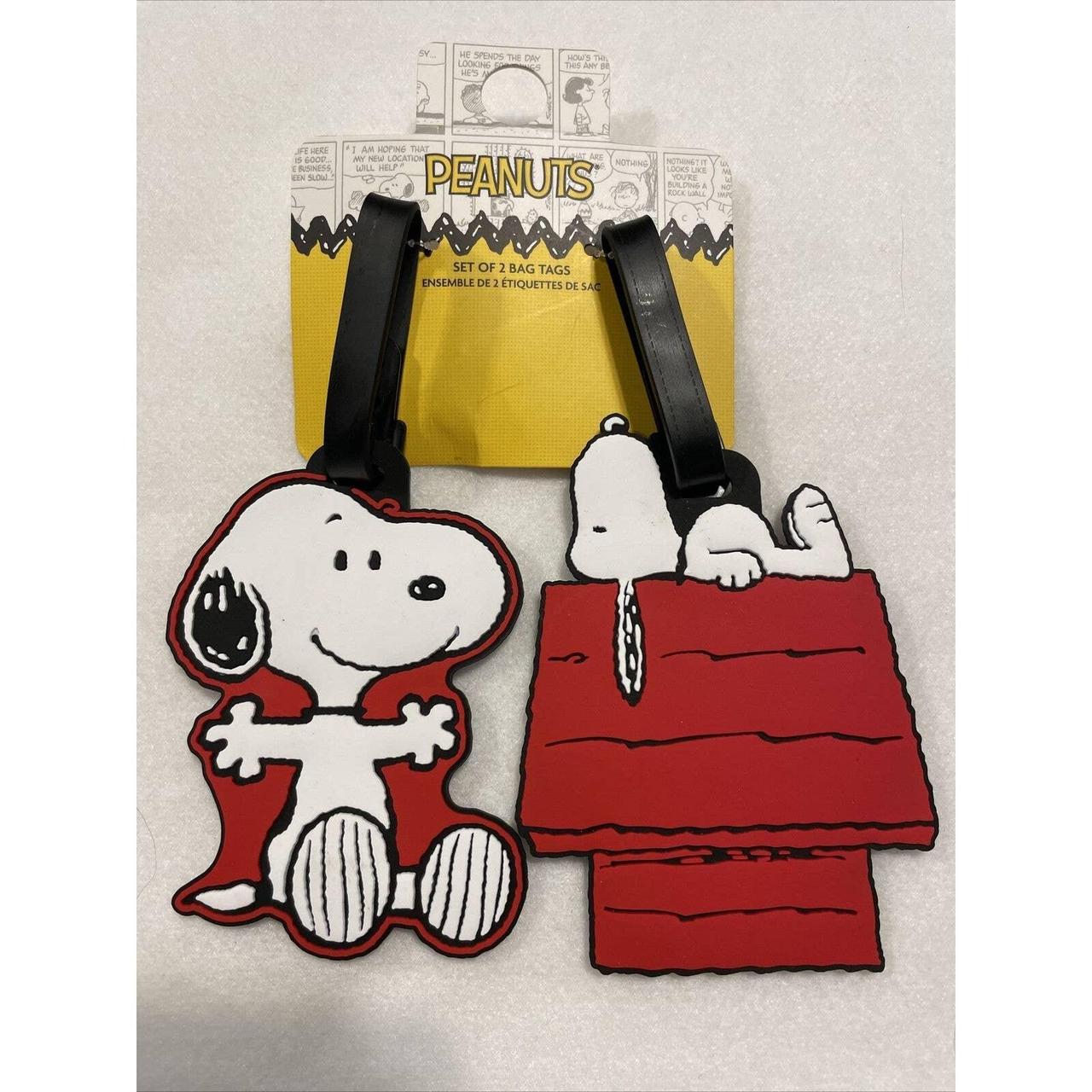 New PEANUTS SNOOPY Set of 2 Luggage Travel Bag... - Depop