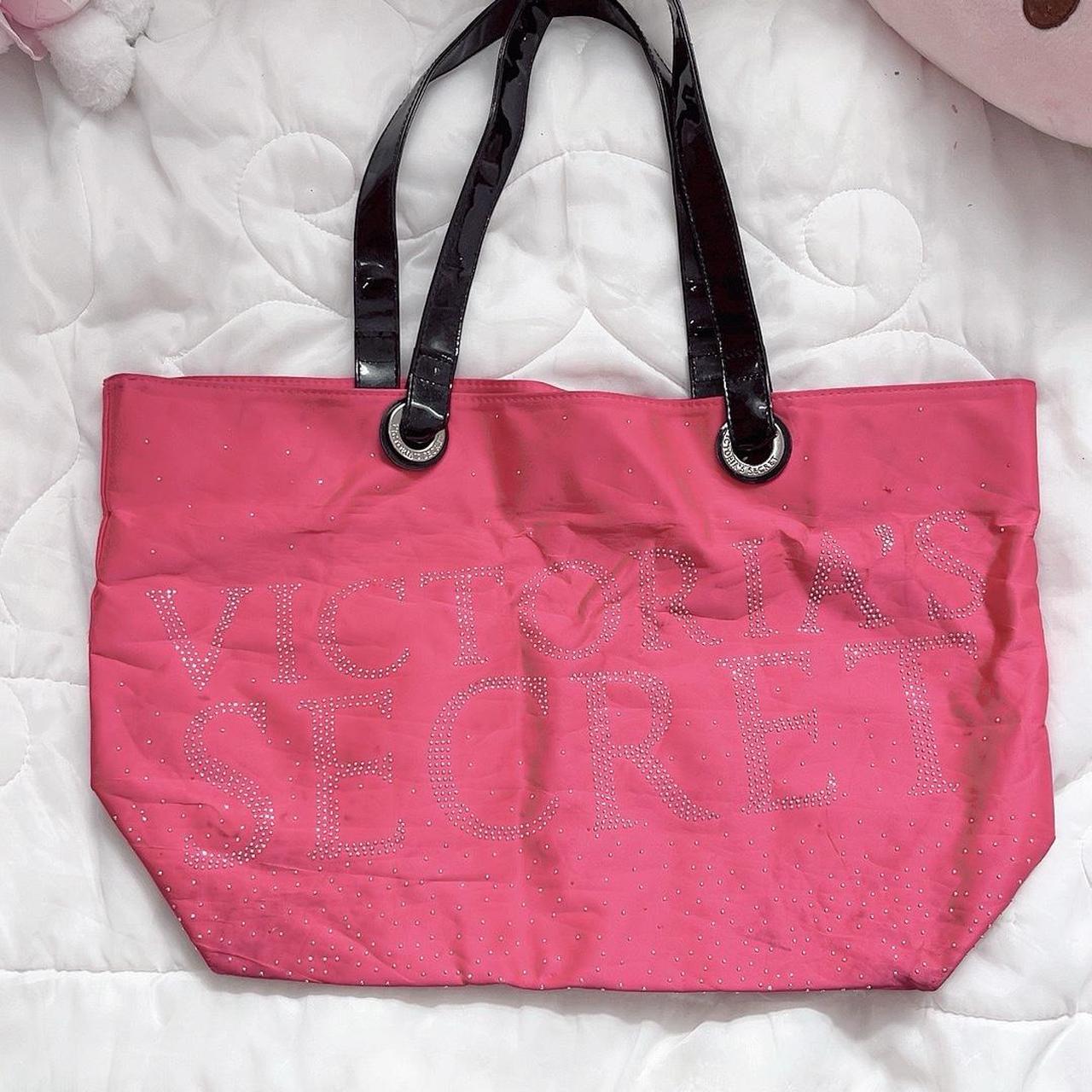 Victoria’s Secret Santa baby pink and black... - Depop