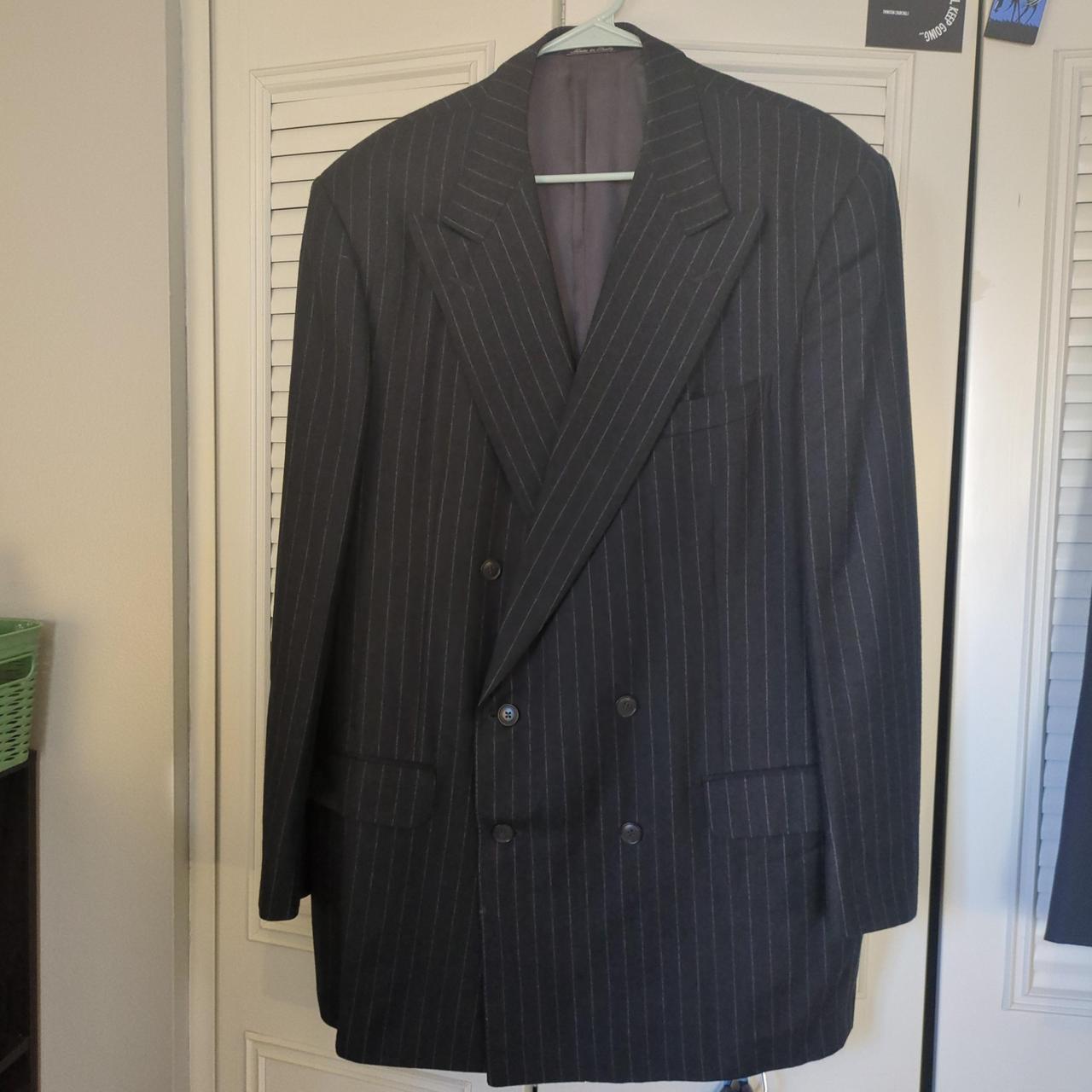 Vintage Zegna DB sport coat. Size 56R US. 95%... - Depop