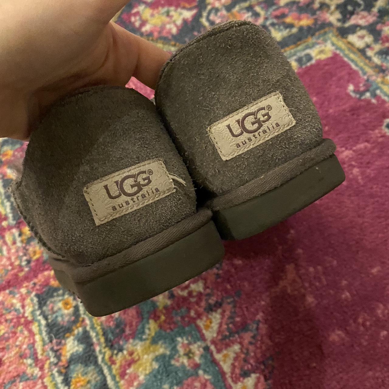 Ugg slippers in okay condition! The inside looks... - Depop