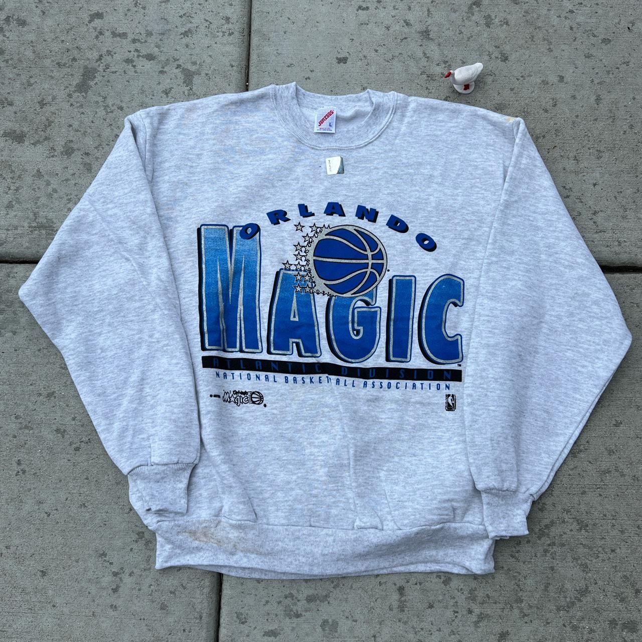 Vintage 90s Orlando Magic Crewneck - Size L -... - Depop