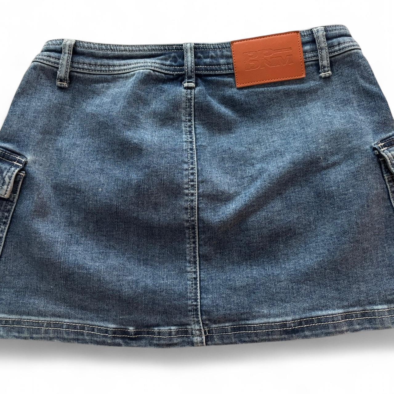 Greisha Low Rise Princess Polly Denim Cargo... | Depop