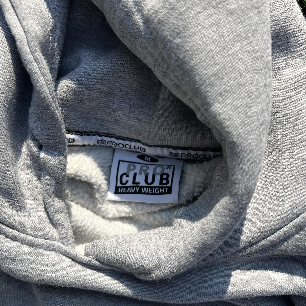 Pro Club Grey Hoodie Send Offers‼️ -Heavy... - Depop
