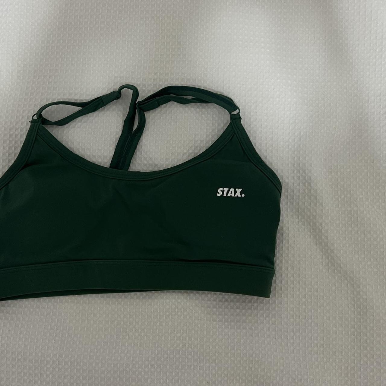 Stax - green shorts bra size xs | Depop