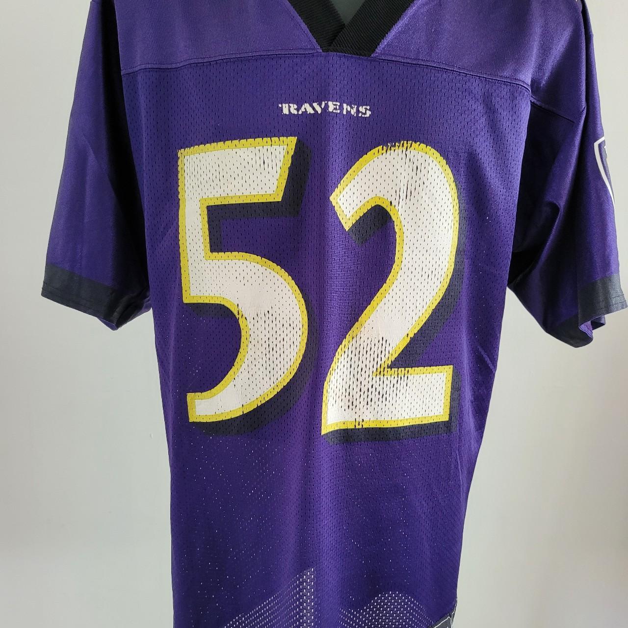 Puma Baltimore Ravens Jersey Size M Purple NFL #52... - Depop