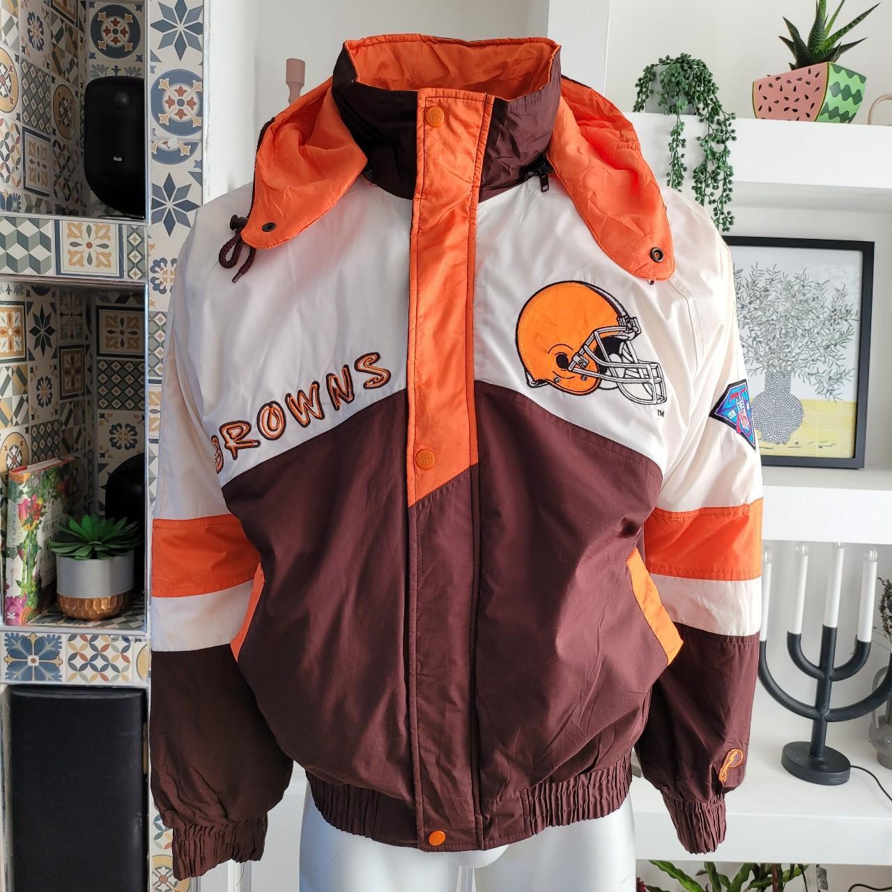 The Cleveland Browns Pro Player Jacket in Men's M... - Depop