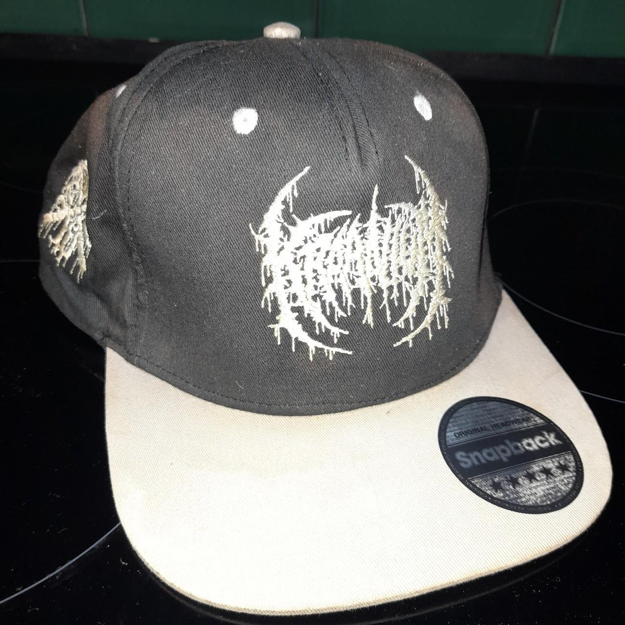 Kraanium snapback Bleach stains and sweat... - Depop