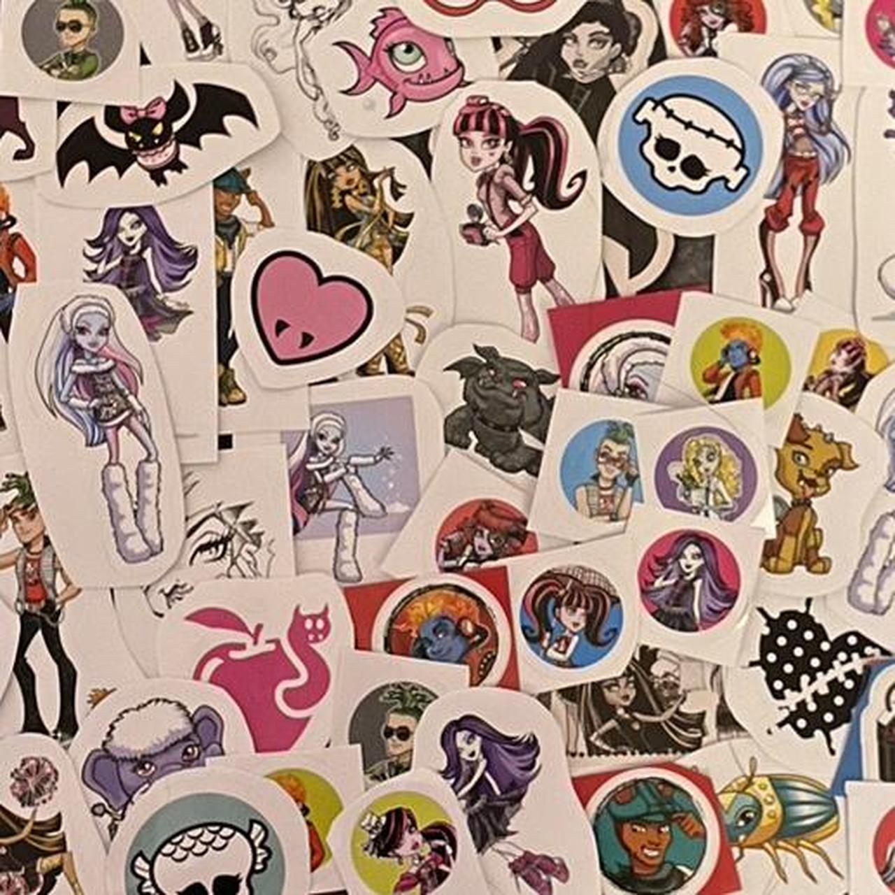 ☠️HUGE MONSTER HIGH STICKER BUNDLE ☠️ 40 randomly... - Depop