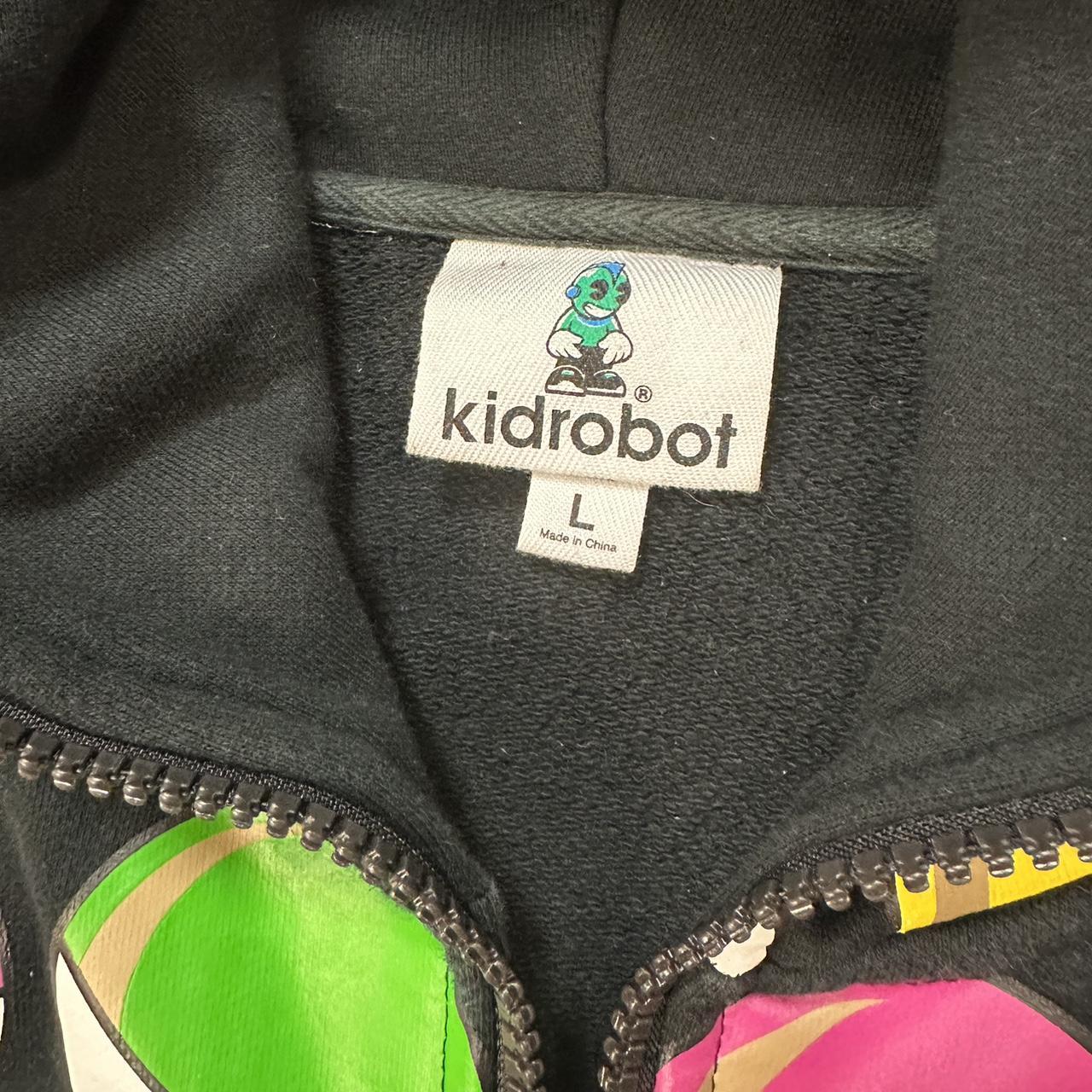 Eyeball Kidrobot Limited Edition zipup Hoodie #118... - Depop