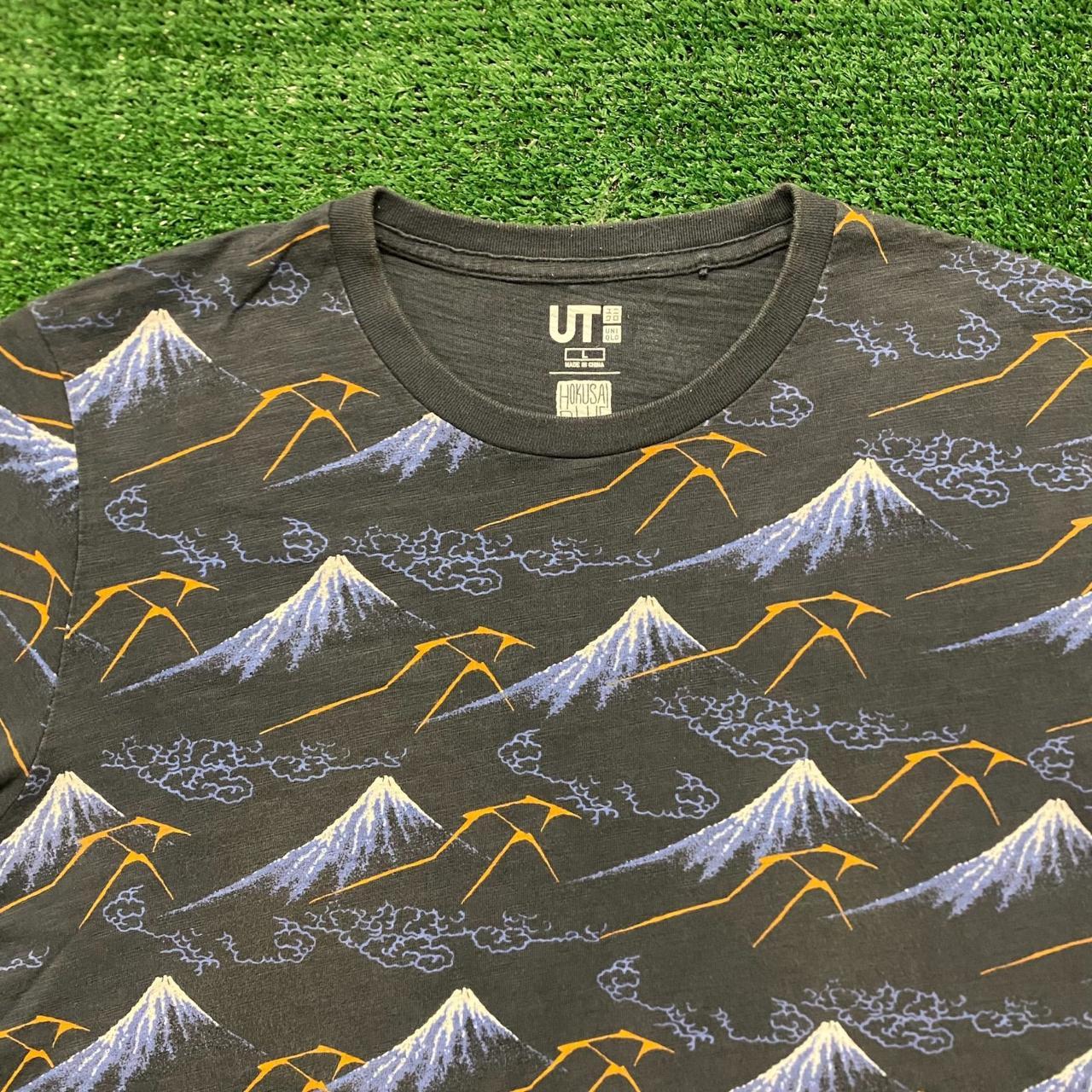 Uniqlo Hokusai Blue Vintage Japanese Art... | Depop