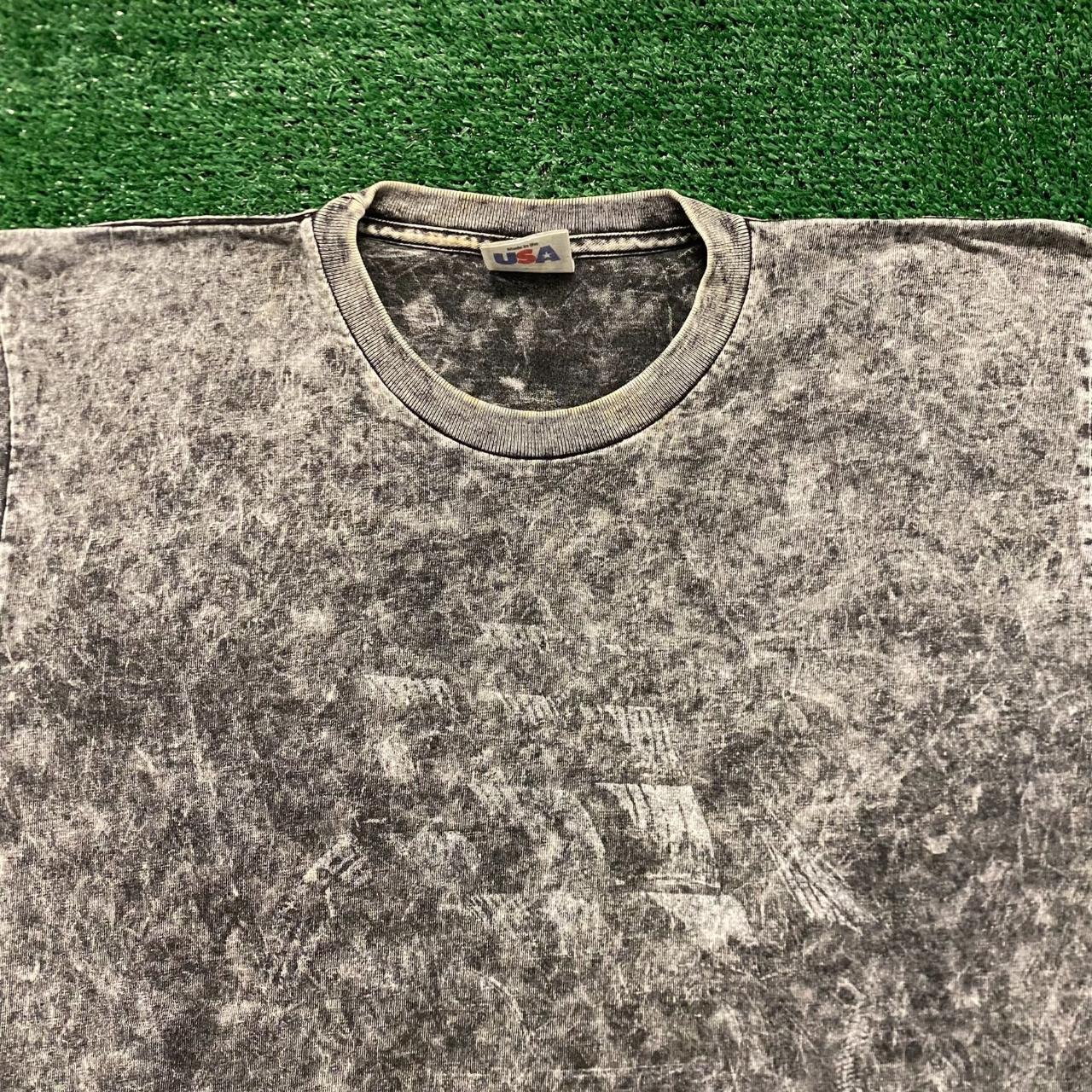 Acid Wash Blank Basic Vintage Grunge T-Shirt Size:... - Depop