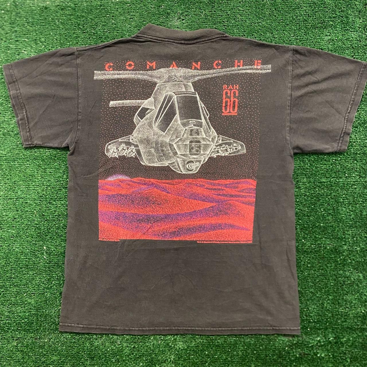 Comanche Attack Helicopter Vintage 90s Grunge... - Depop