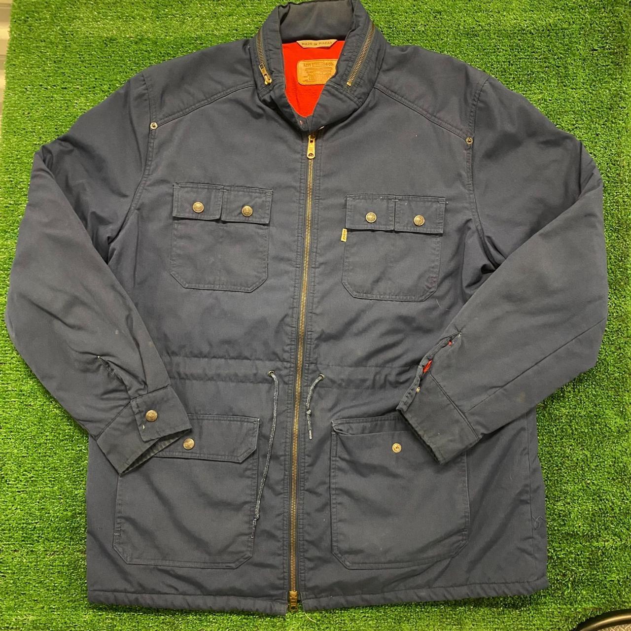 Levi's Vintage 90s Utility Winter Field Jacket Size:... | Depop