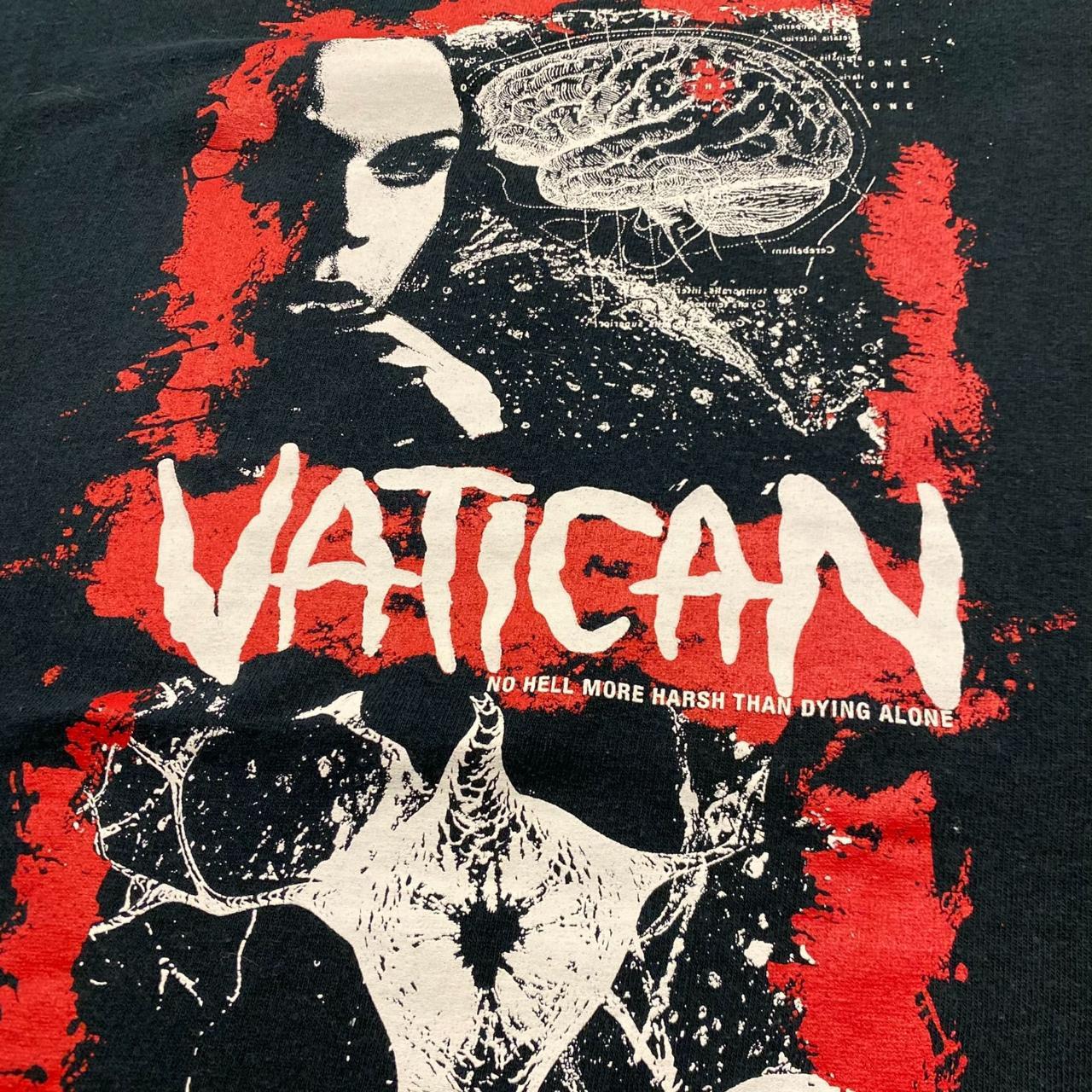 Vatican Hell Brain Vintage Punk Metal Band... - Depop