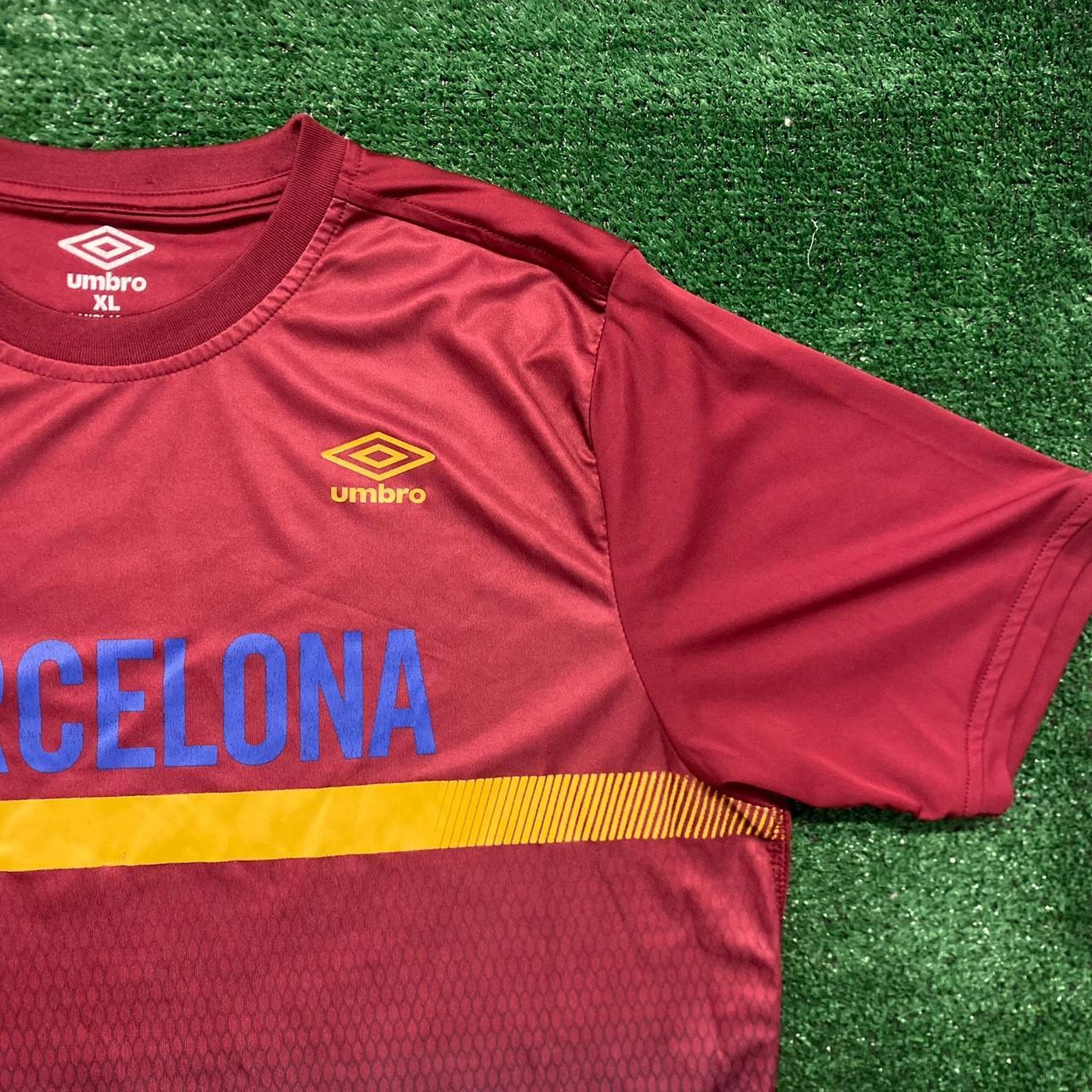 Umbro Barcelona FC Shirt Spain National Soccer... - Depop