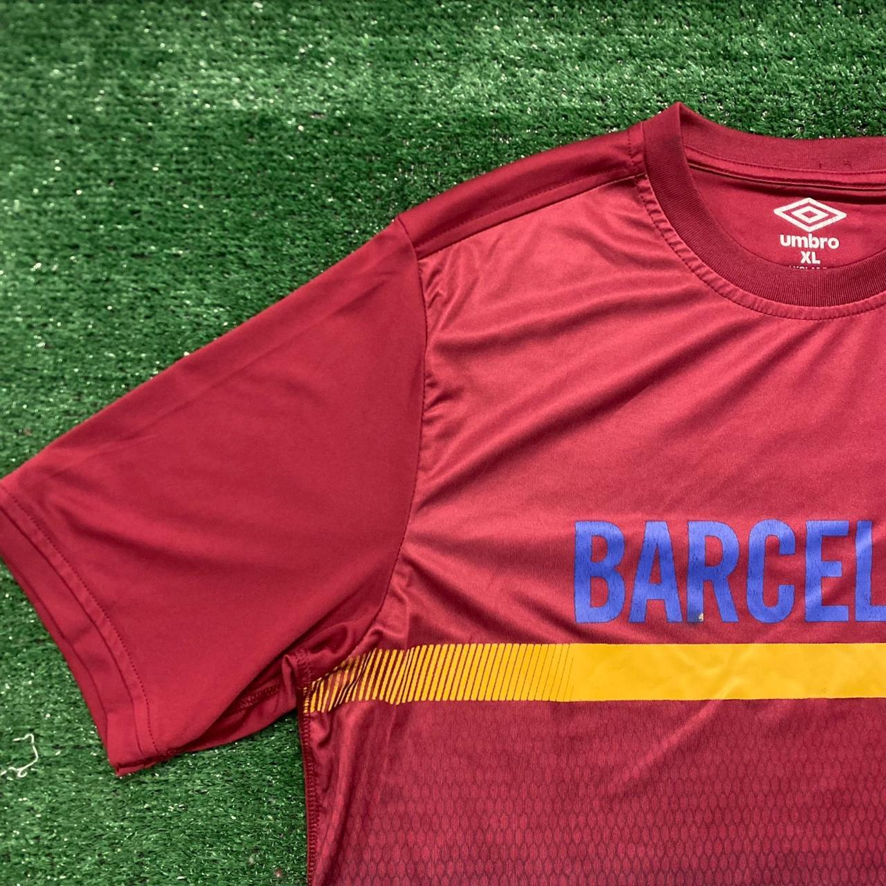 Umbro Barcelona FC Shirt Spain National Soccer... - Depop