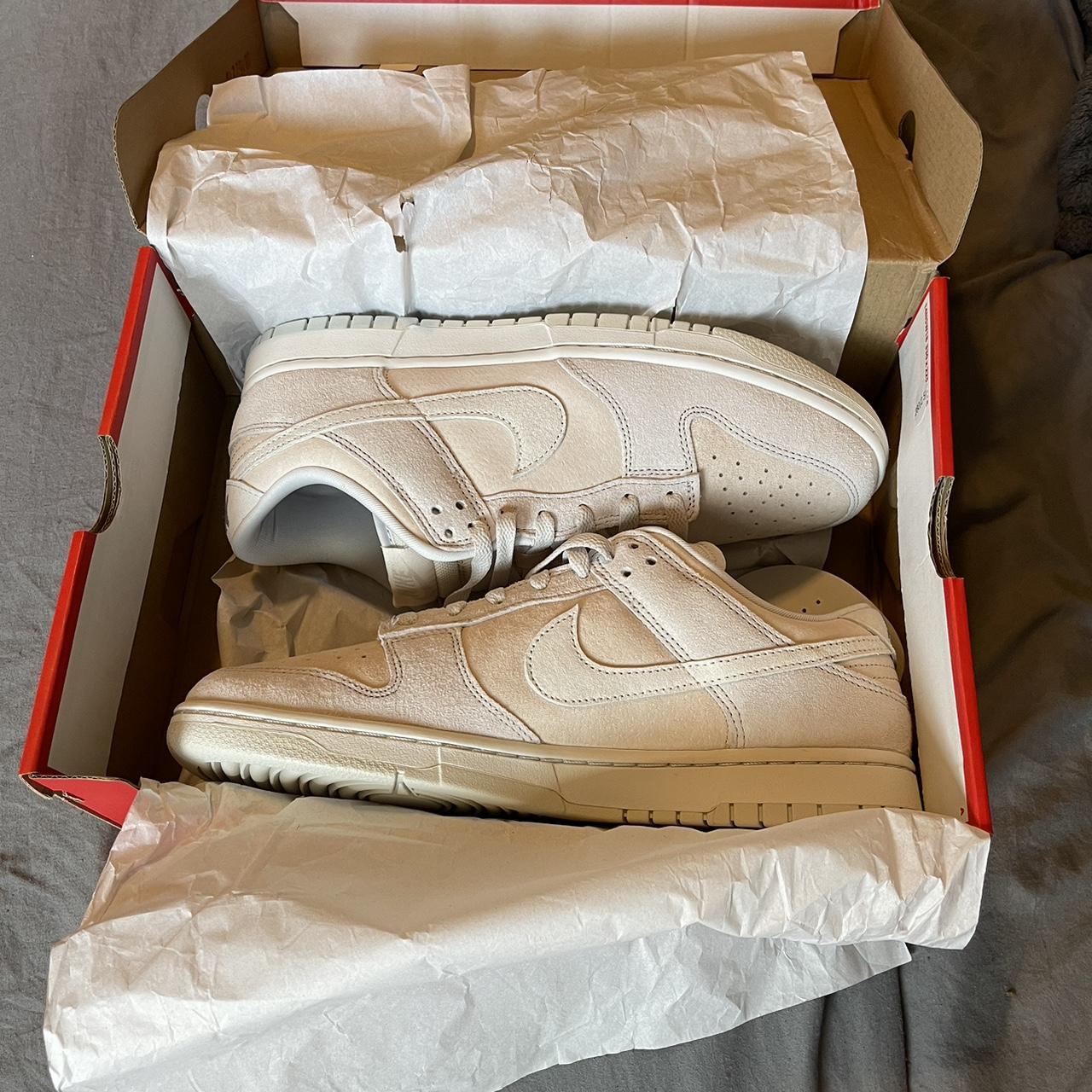 nike dunks never worn size 10 in men’s and a 11.5... - Depop