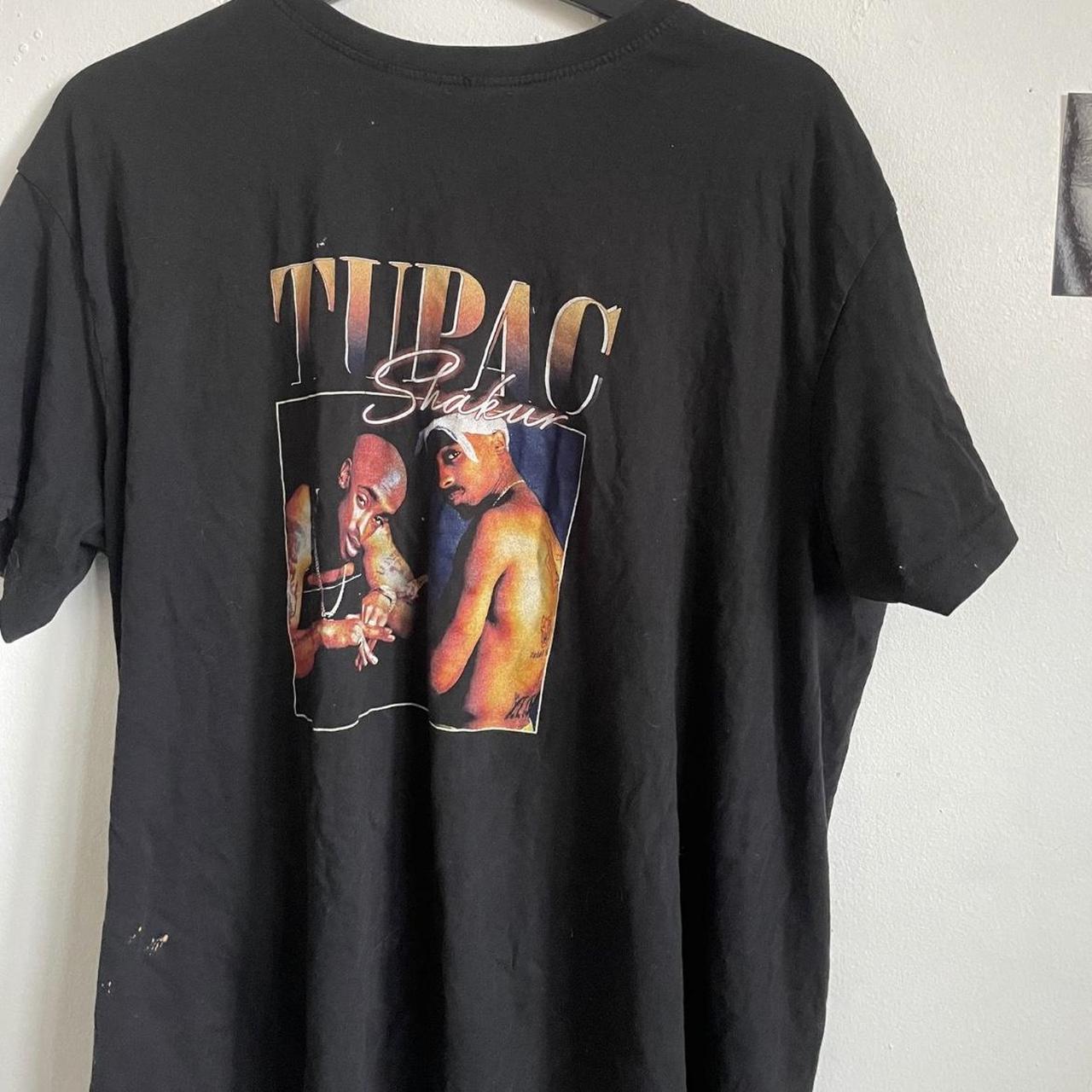 Oversized Tupac top - Depop