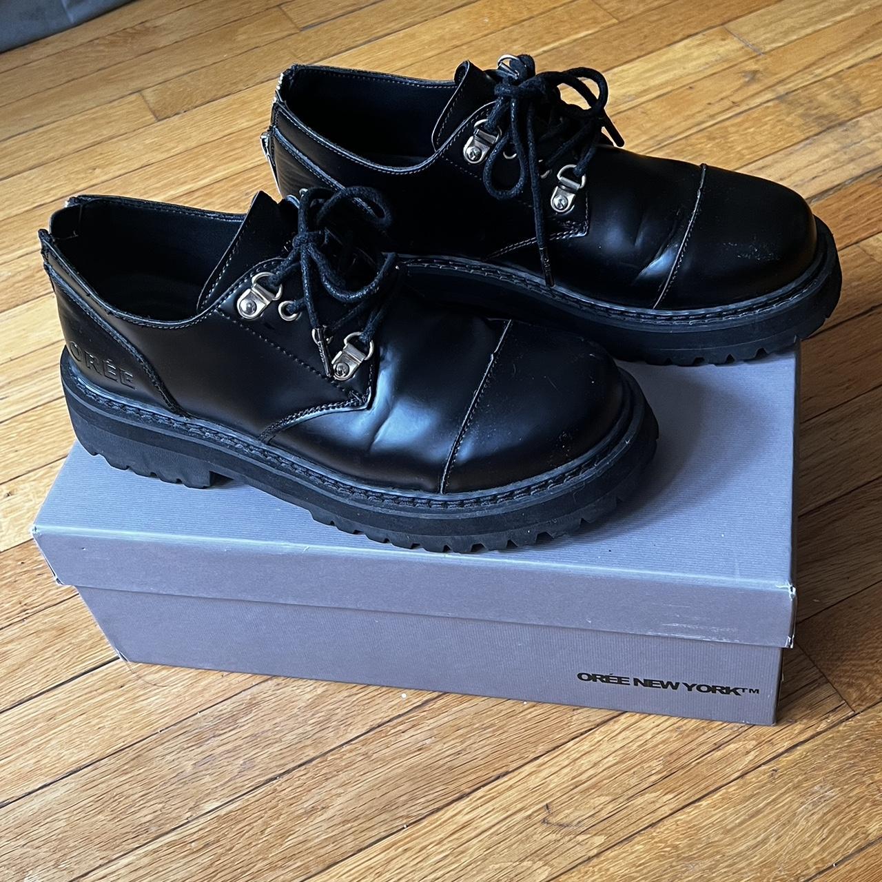 Oree NYC Morgan Infantry Lace Up Derby comes with... - Depop