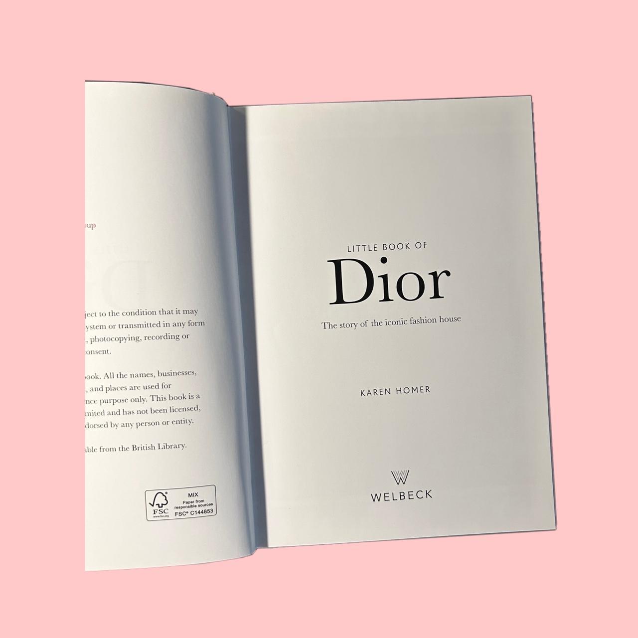 little book of dior book great condition!! cute for... - Depop