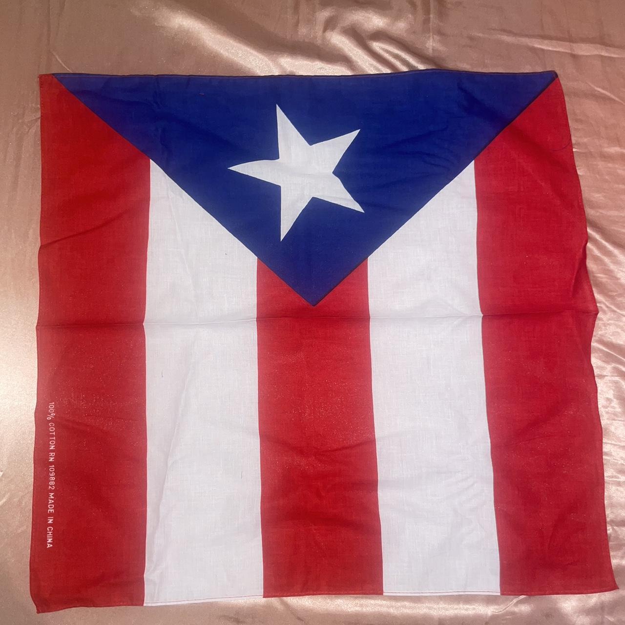 Brand New Puerto Rico flag bandana (The one in the... | Depop