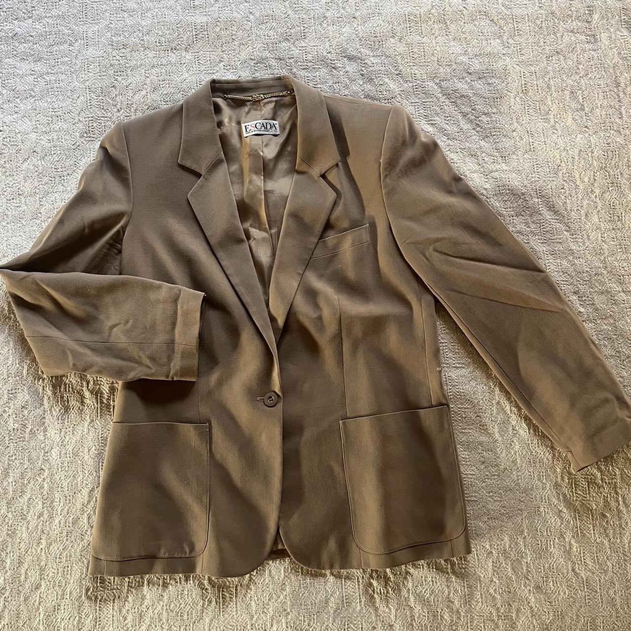 Vintage Escada Blazer very cute blazer with... - Depop