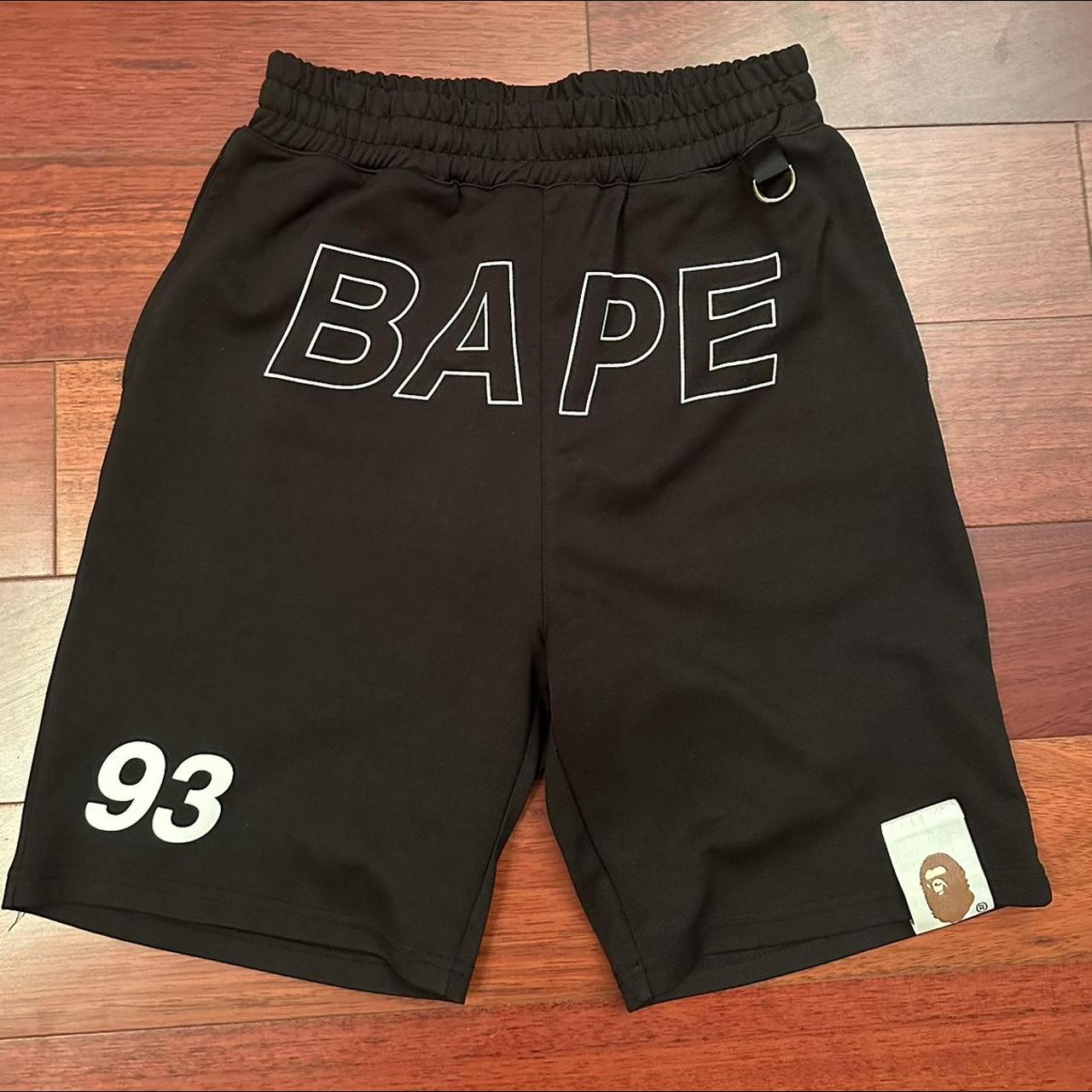 bape 93 shorts worn a few times no noticeable flaws... - Depop