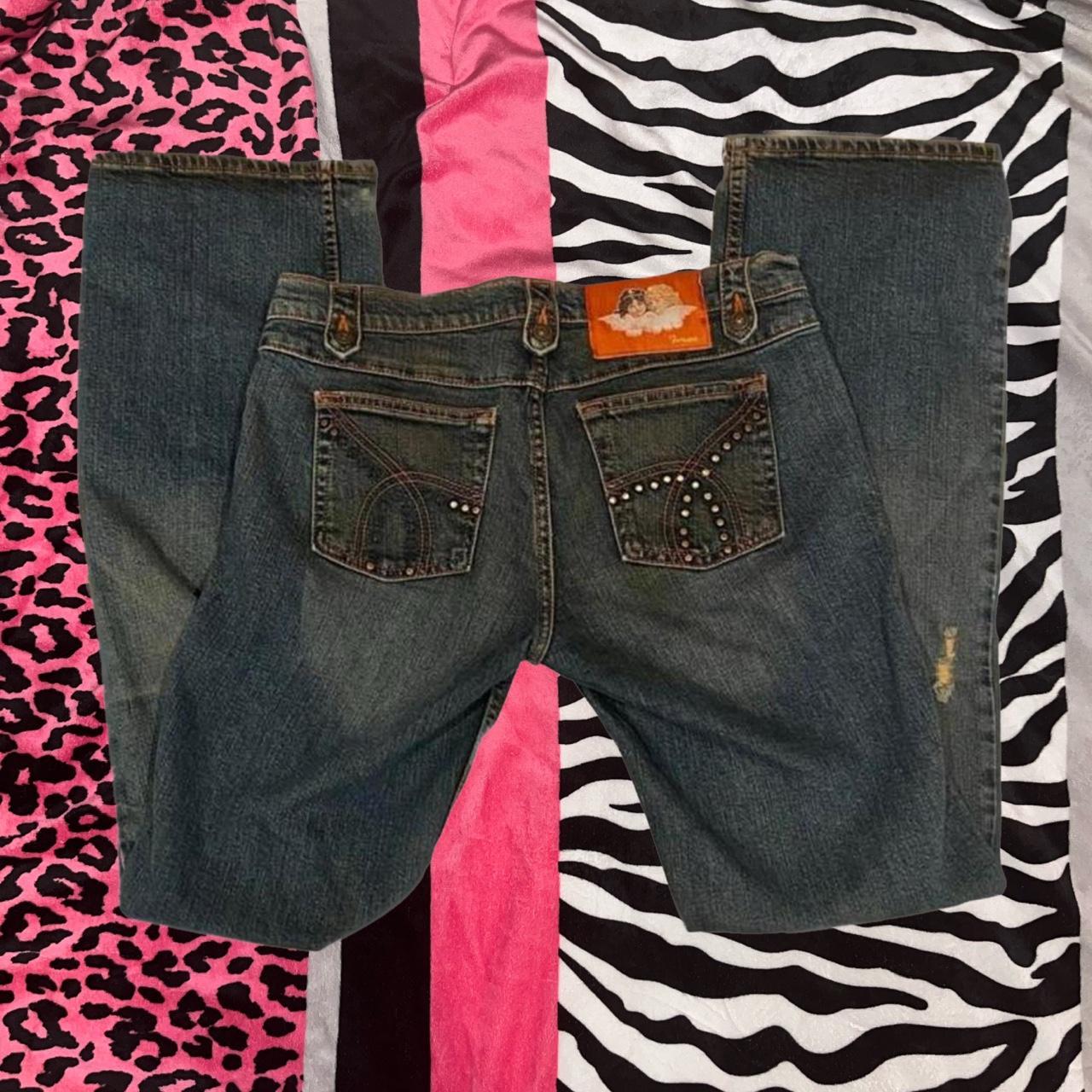 RARE vintage Fiorucci denim jeans!! . . • ☆ . ° .•... - Depop