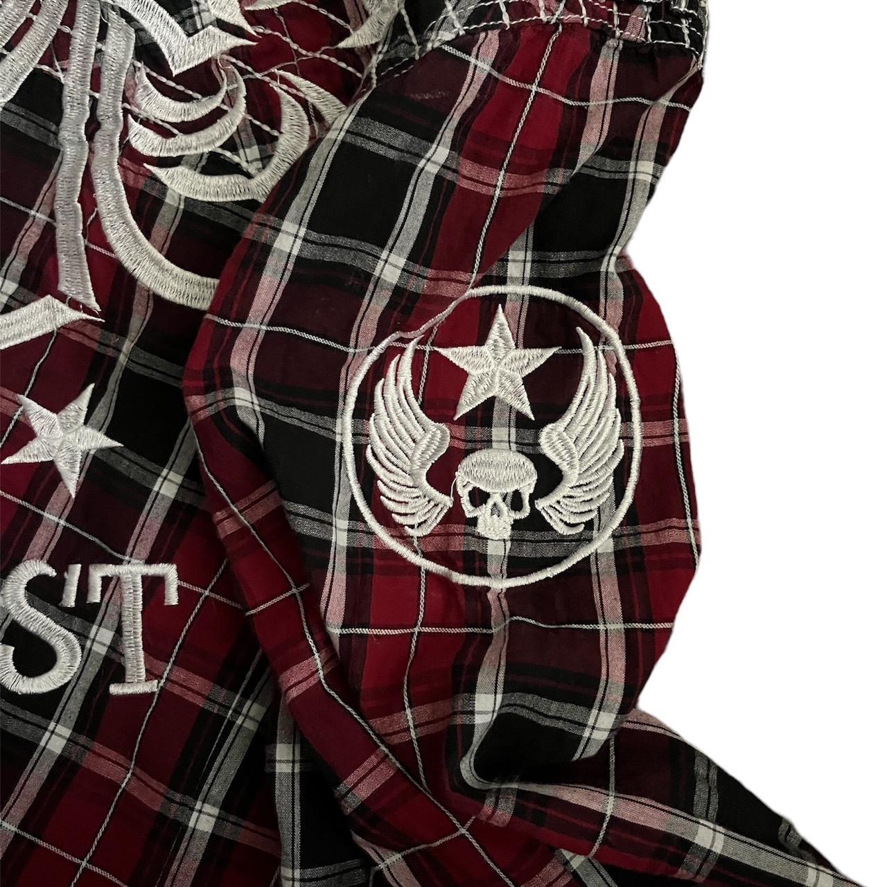 Affliction “Live Fast” flannel size medium seen on... - Depop