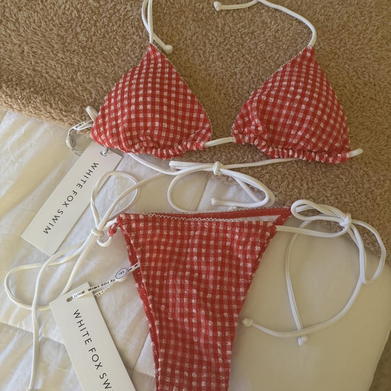 WHITE FOX SWIM SET ️ BRAND NEW Size XS NEVER WORN - Depop