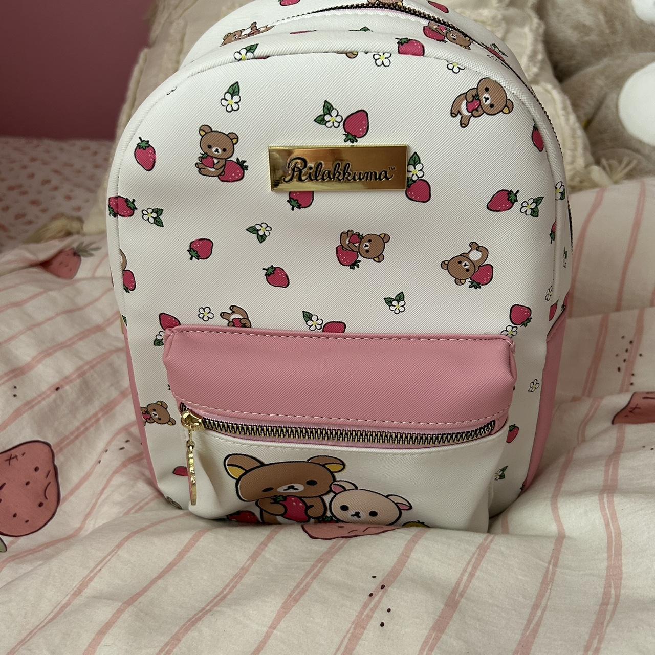 Rilakkuma backpack In perfect condition, not worn... - Depop