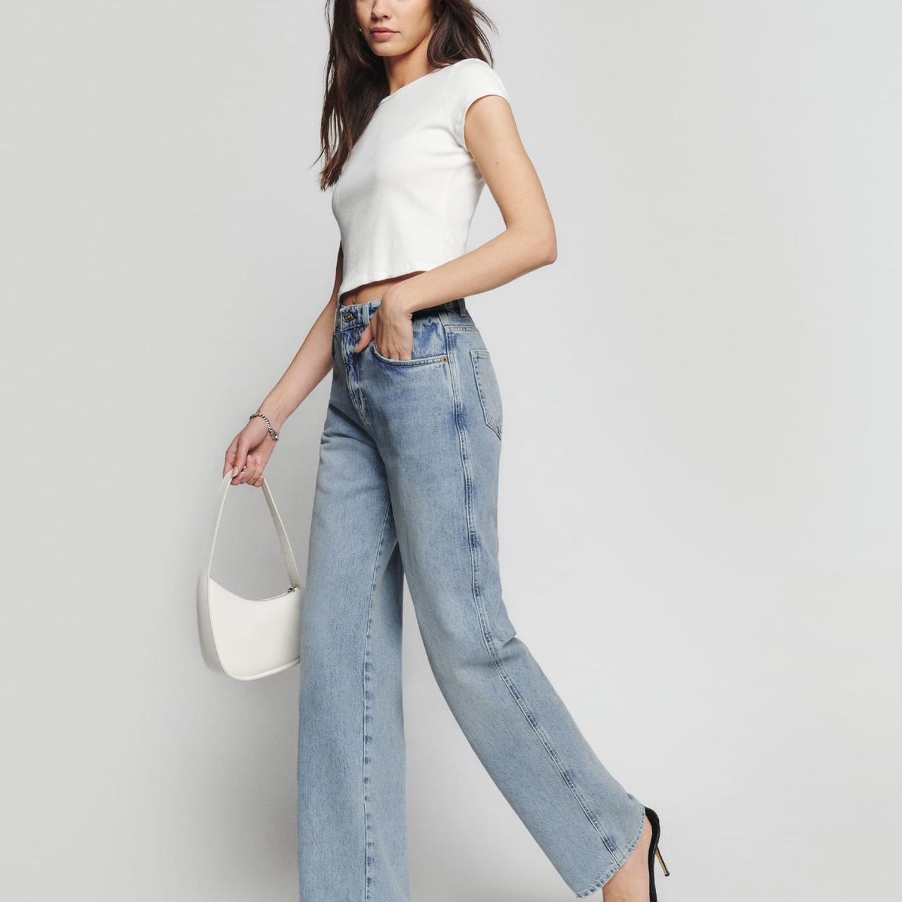 Reformation Val Jeans NWT (size 25) - Depop