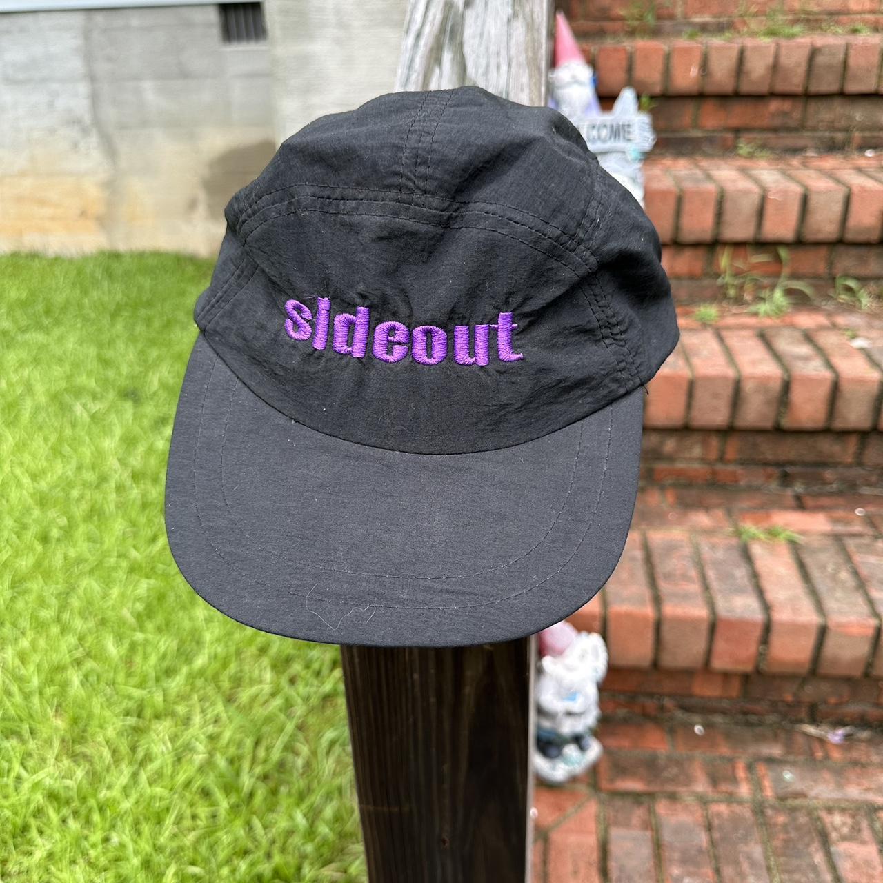 Vintage 90s sideout 5 panel hat beach volleyball cap... - Depop