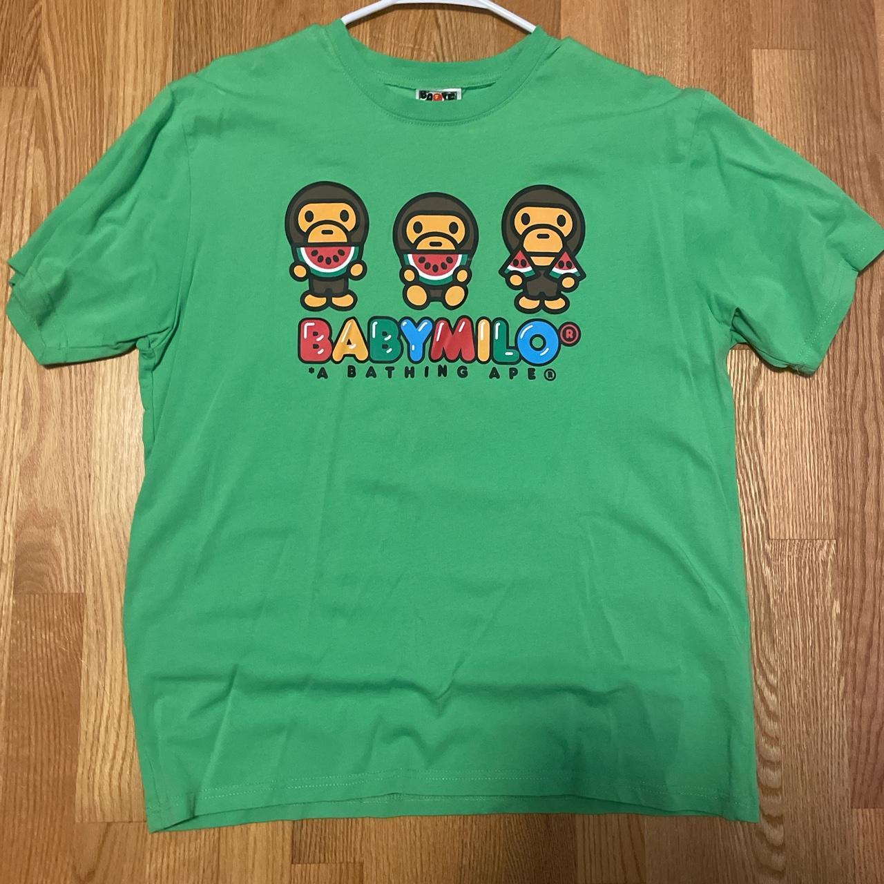 Bape baby Milo shirt Men’s medium No flaws - Depop