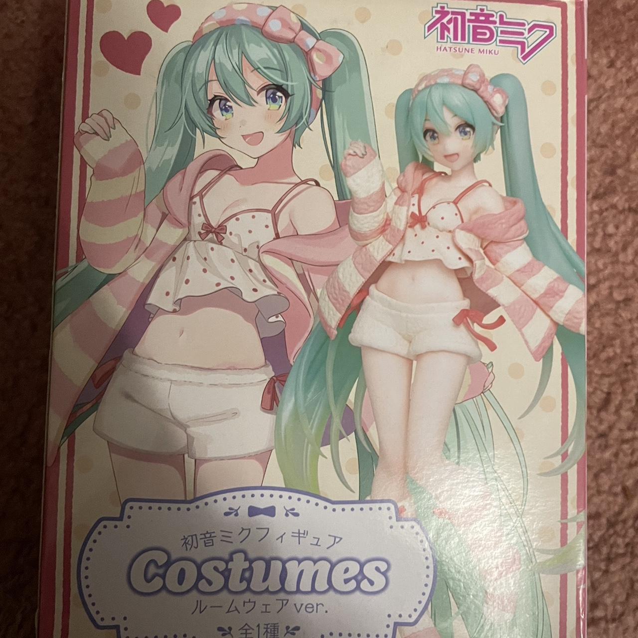 Hatsune Miku room wear figure #vocaloid #miku #figure - Depop