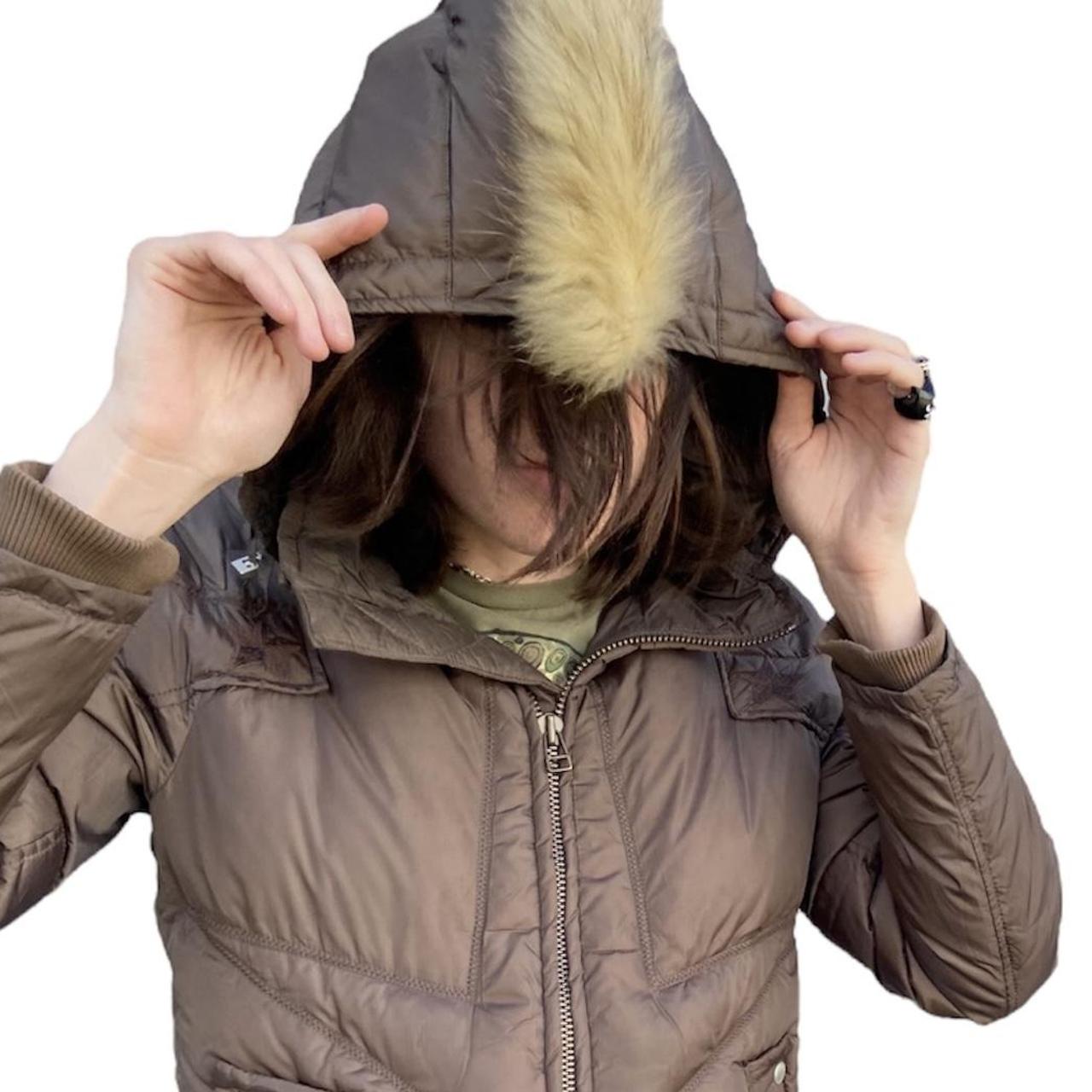 Marithe François Girbaud Mohawk Down Jacket Size... - Depop