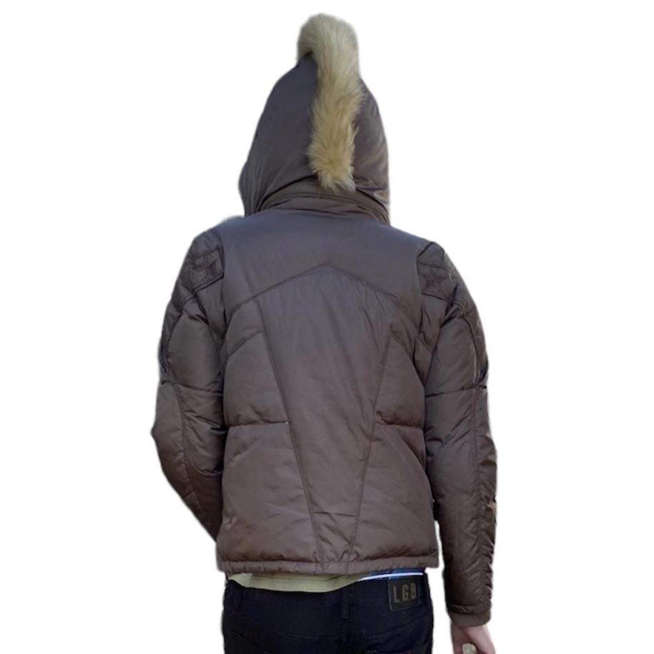 Marithe François Girbaud Mohawk Down Jacket Size... - Depop