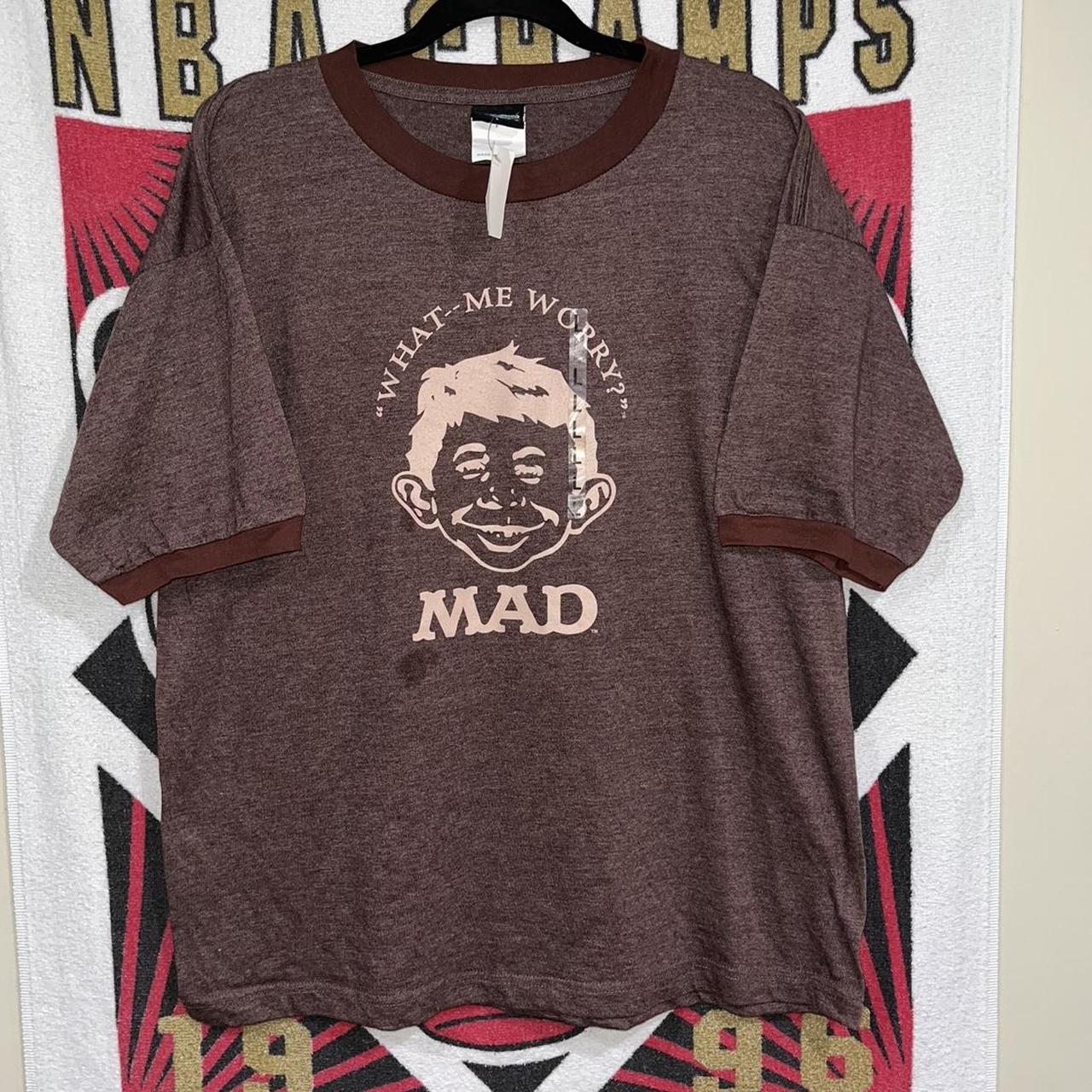 Men's Brown and Tan T-shirt | Depop