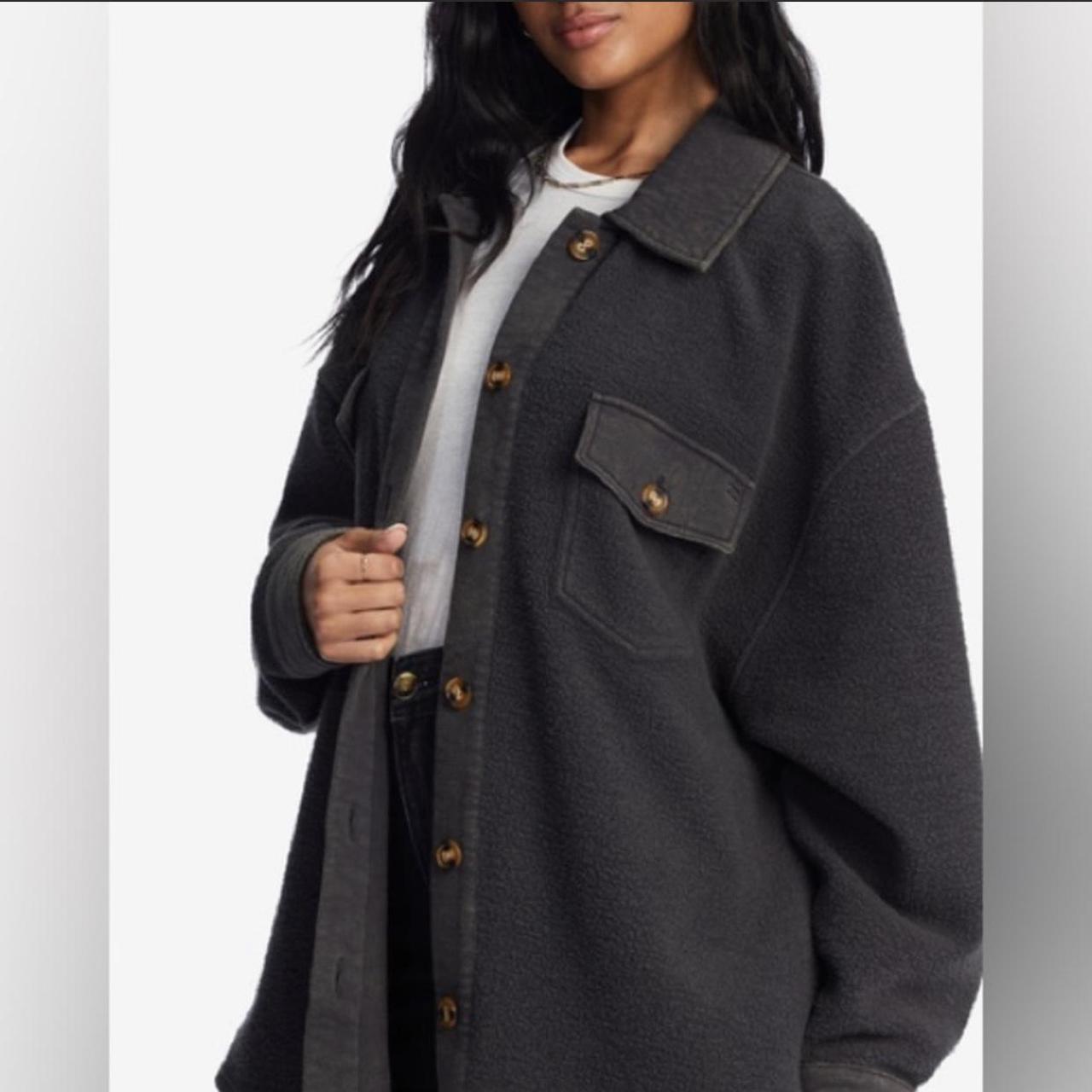 Billabong oversized Shacket. An essential. Two front... - Depop