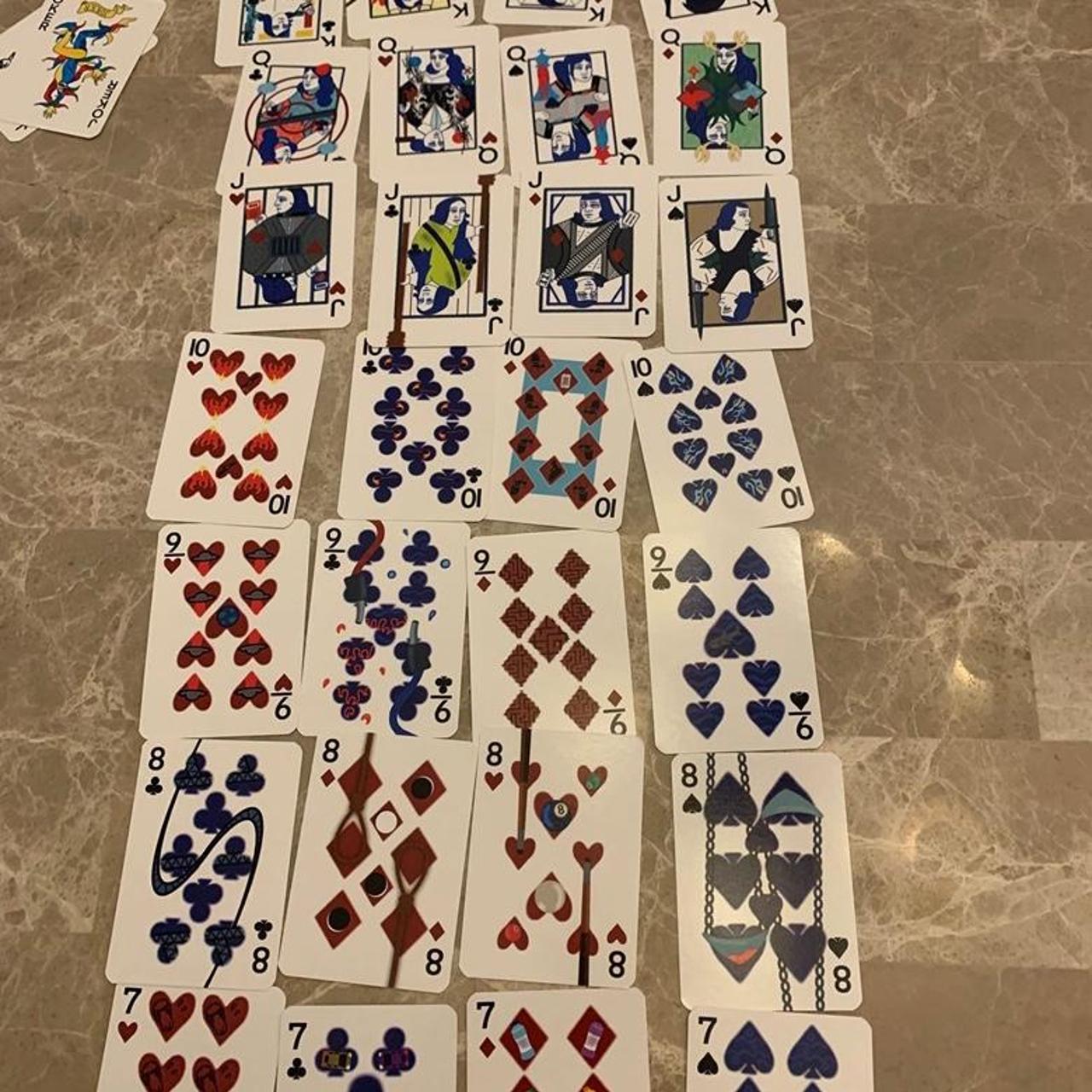 Playing card deck themed to Alice in Borderland,... - Depop