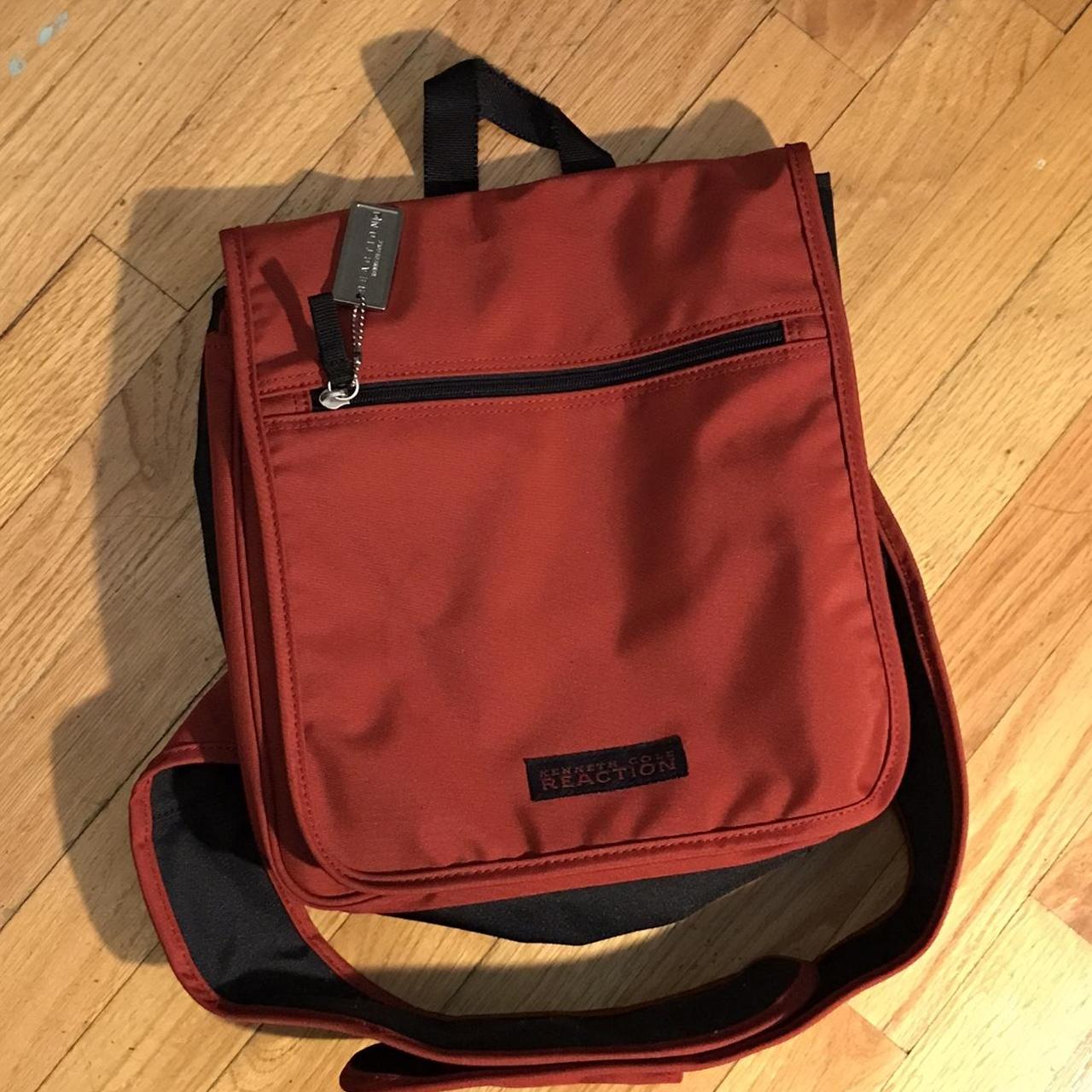 Kenneth Cole Men's Red Bag | Depop