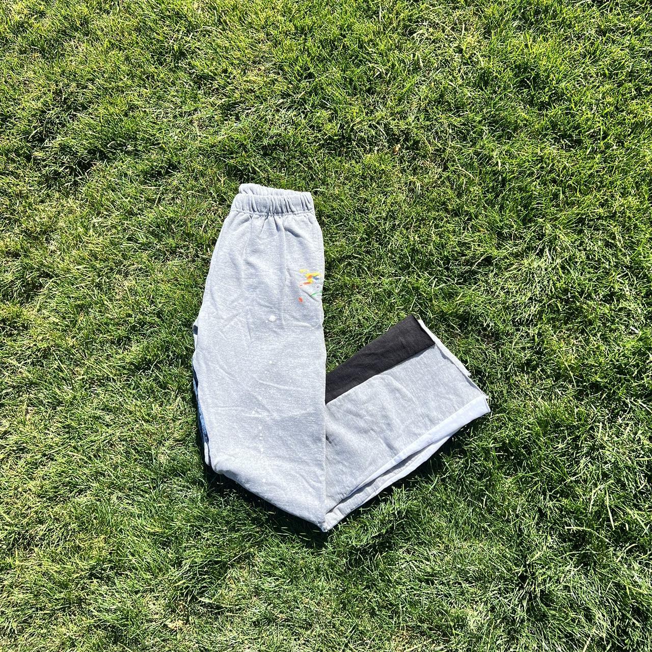 Painters Flared Sweatpants by Mnml Brand New Never... - Depop