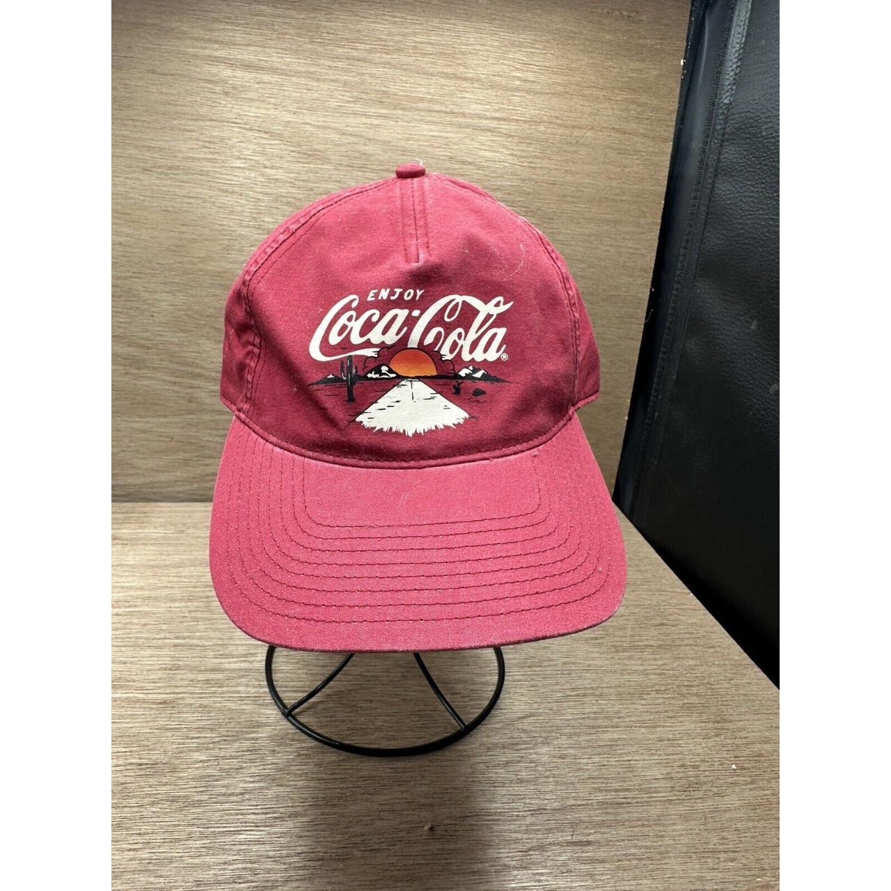 American Needle Coke Coca Cola Snapback Dad Hat... - Depop
