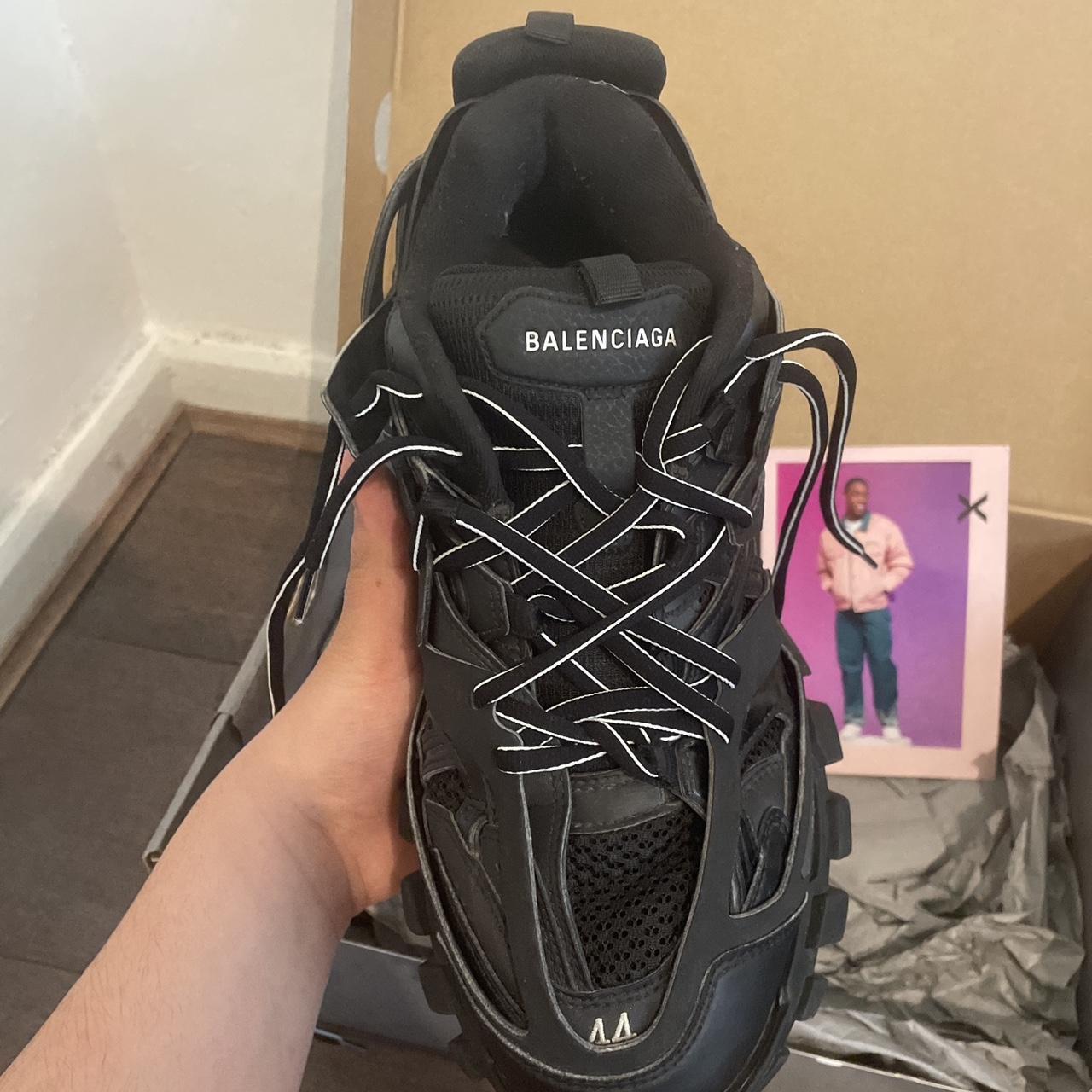 Balenciaga tracks size 10 worn once - Depop