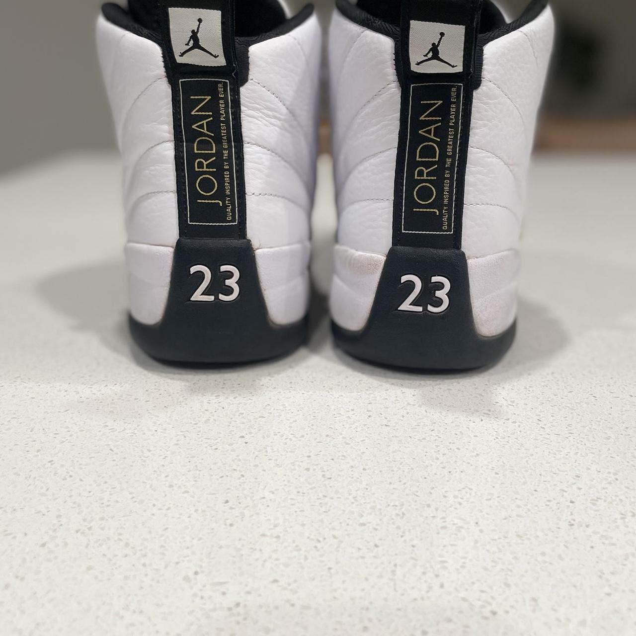 Hardly used taxi 12 retro’s Brand: Jordan Size:12 - Depop
