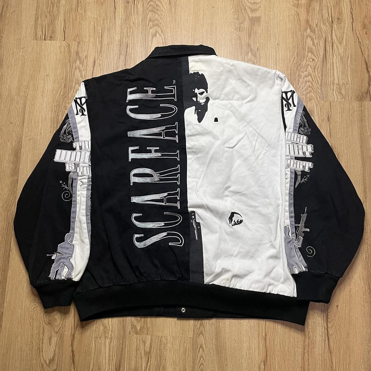 Vintage Y2K Jeff Hamilton Scarface movie promo crazy... - Depop