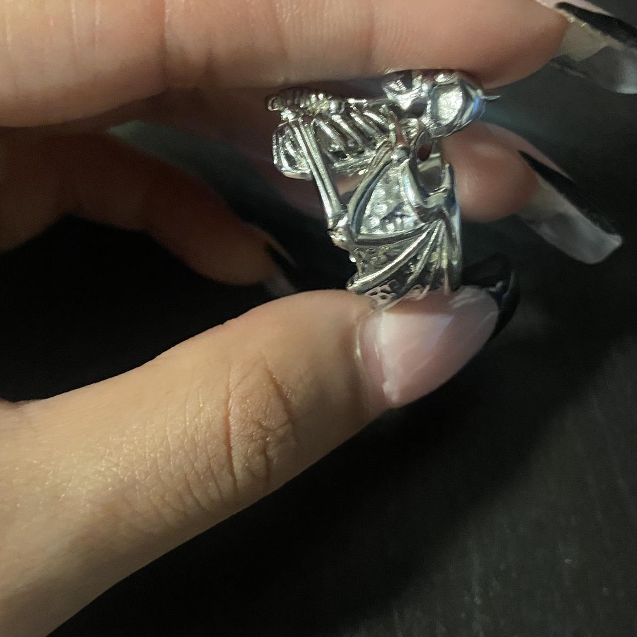 Hard Jewelry “Ring of Suffering” Stainless steel... - Depop