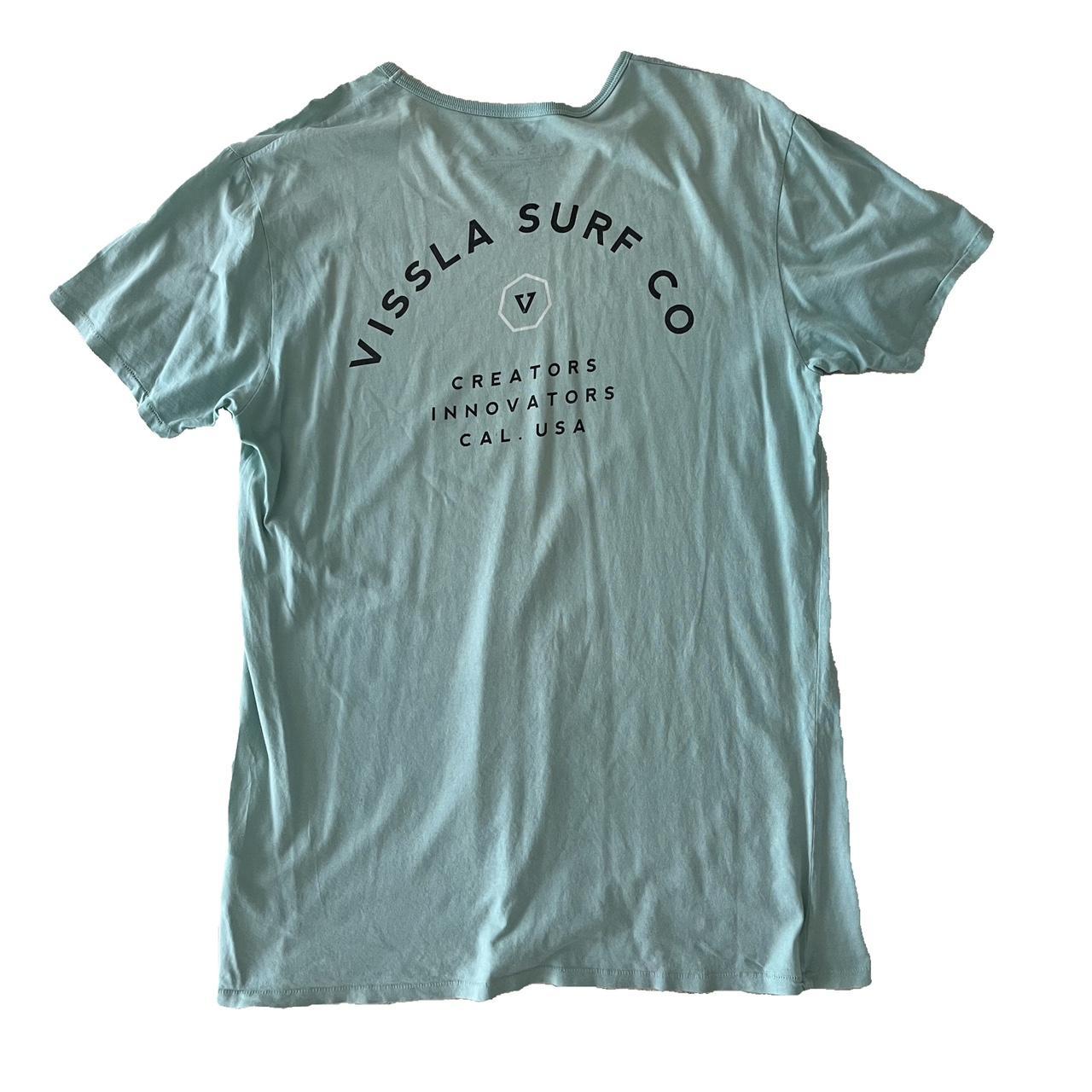 Vissla Surf Co T-Shirt Size: Large Condition:... - Depop
