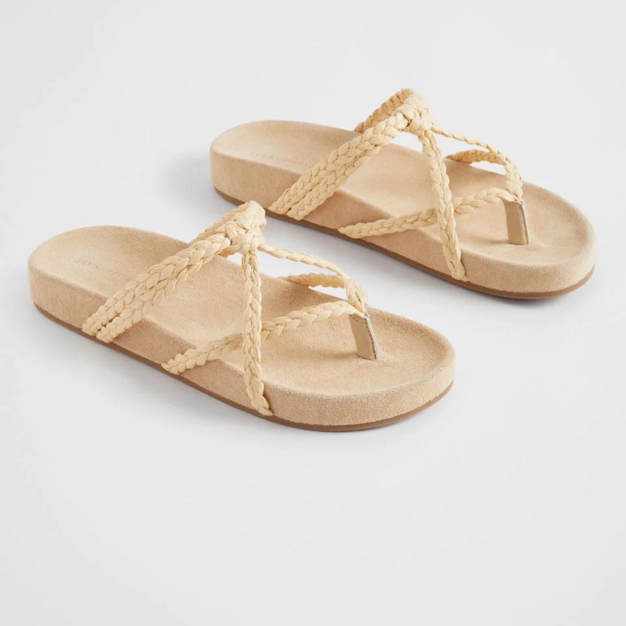 Seed Tanaya footbed sandal size 38 RRP $99.95 - Depop